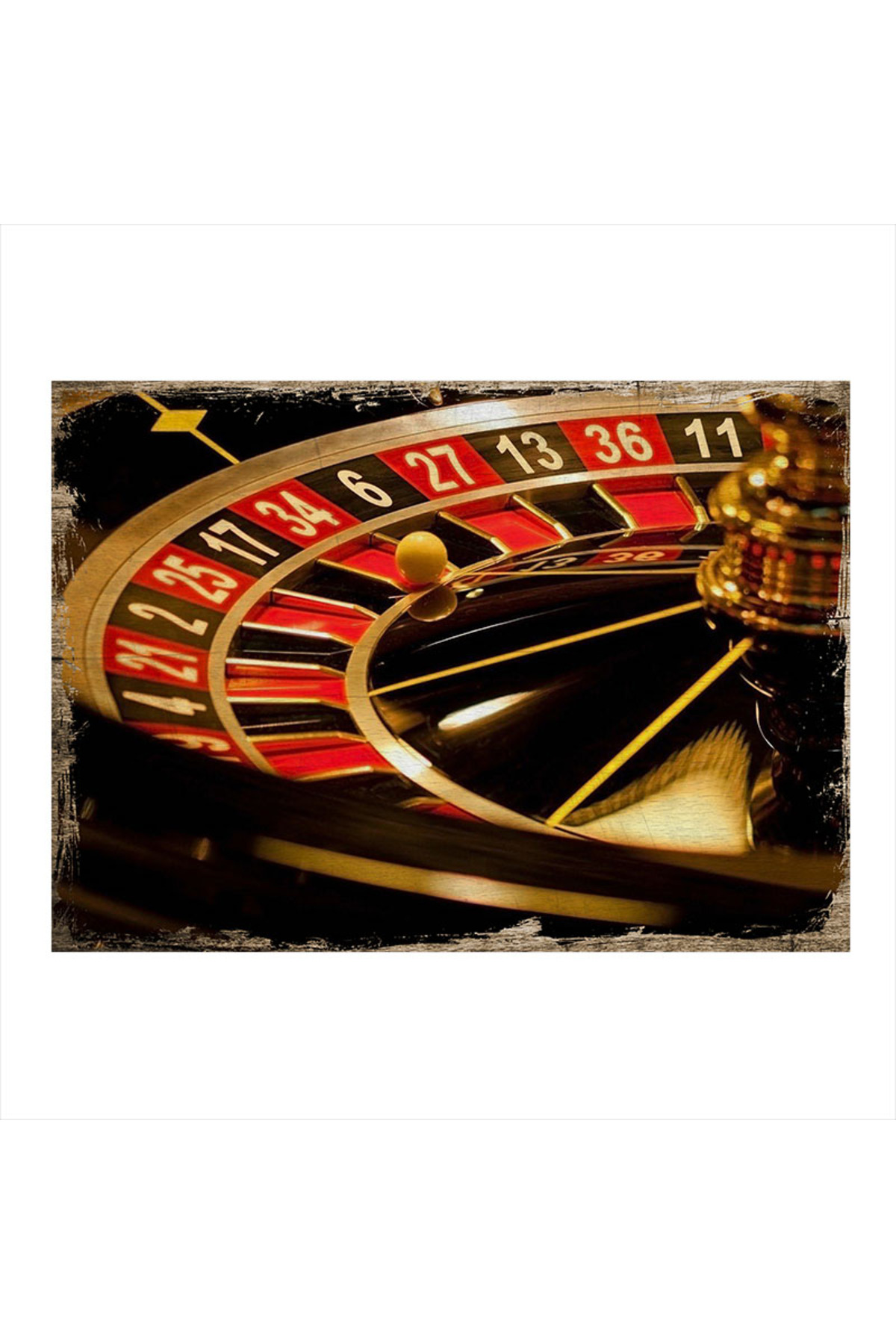 Bedeko Rulet Masası Modern Ahşap Tablo 50cm X 70cm - Fiyatı, Yorumları