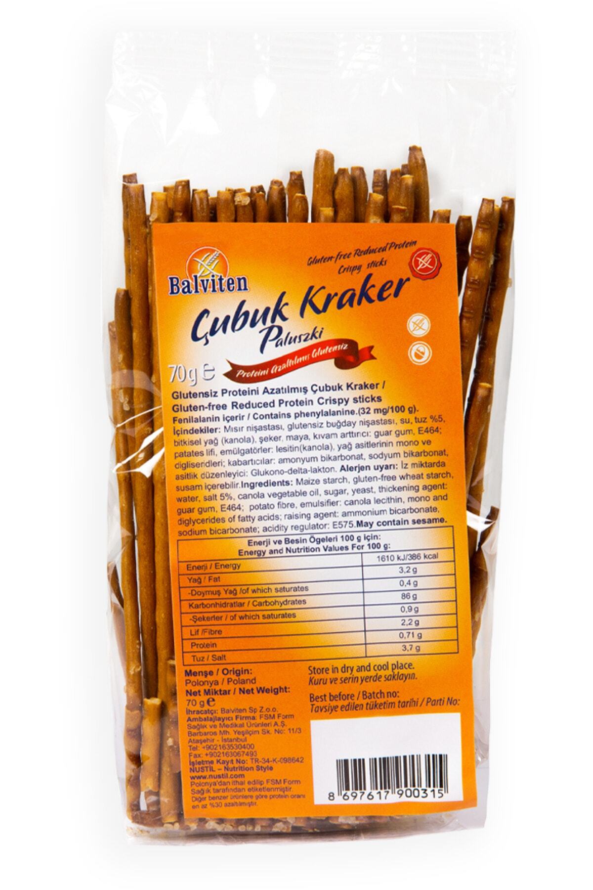 Balviten Tuzlu Çubuk Kraker 70 G Fiyatı, Yorumları - Trendyol