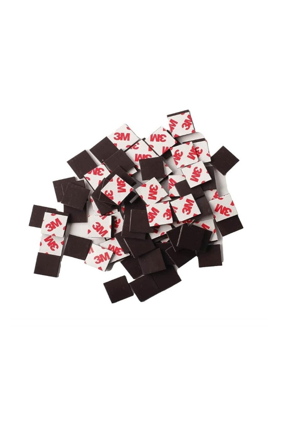Hdg 100 adet Yapışkanlı Etiket Magnet Tabaka Mıknatıs - 2cmx2cm KARE ...