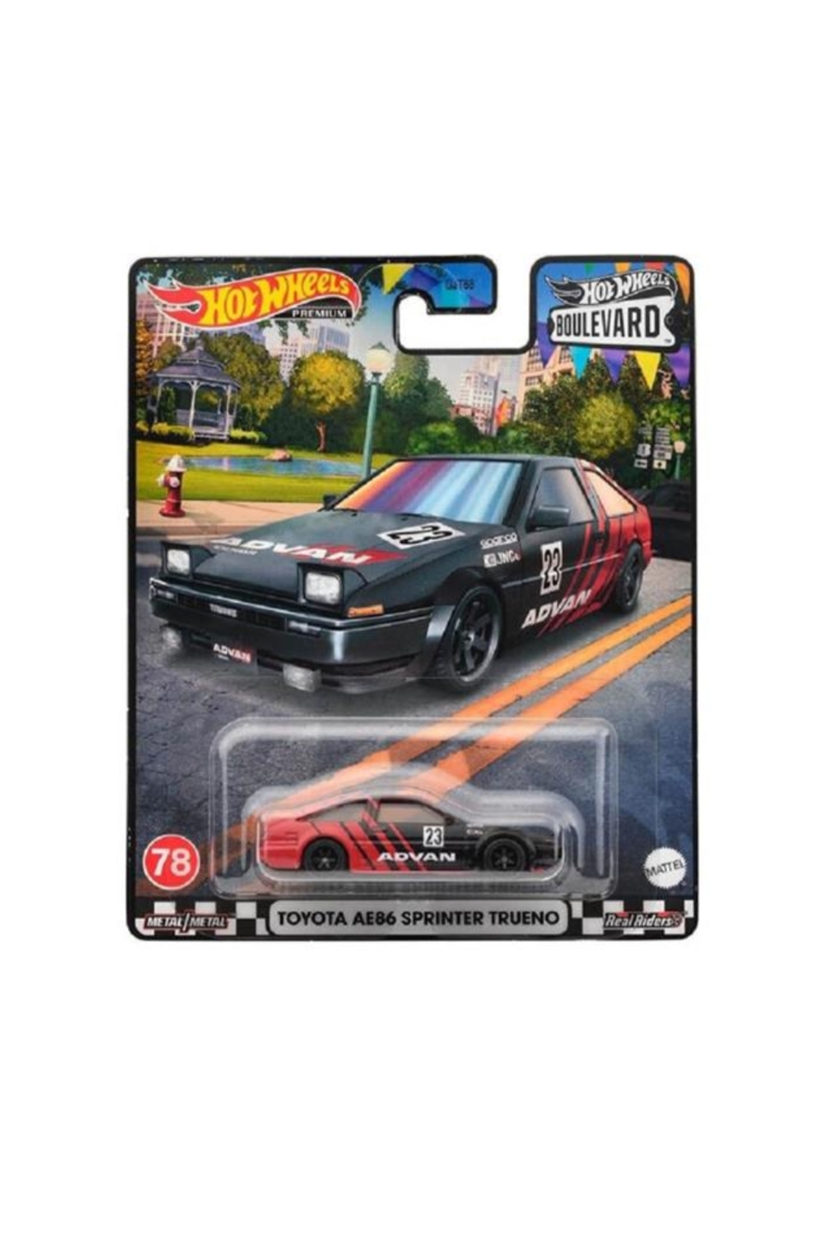 HOT WHEELS Premium Boulevard Toyota AE86 Sprinter Trueno ADVAN Fiyatı ...