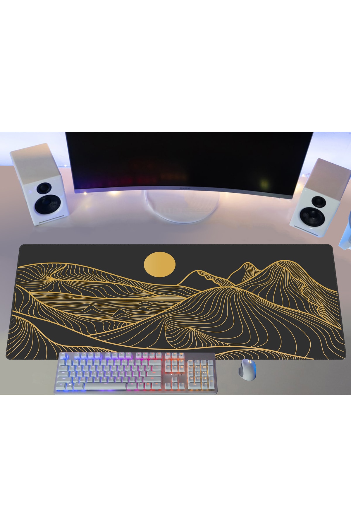 PORGE Gaming Mouse Pad 90x40 XXL Mouse Pad Büyük Oyuncu Mousepad Fiyatı ...
