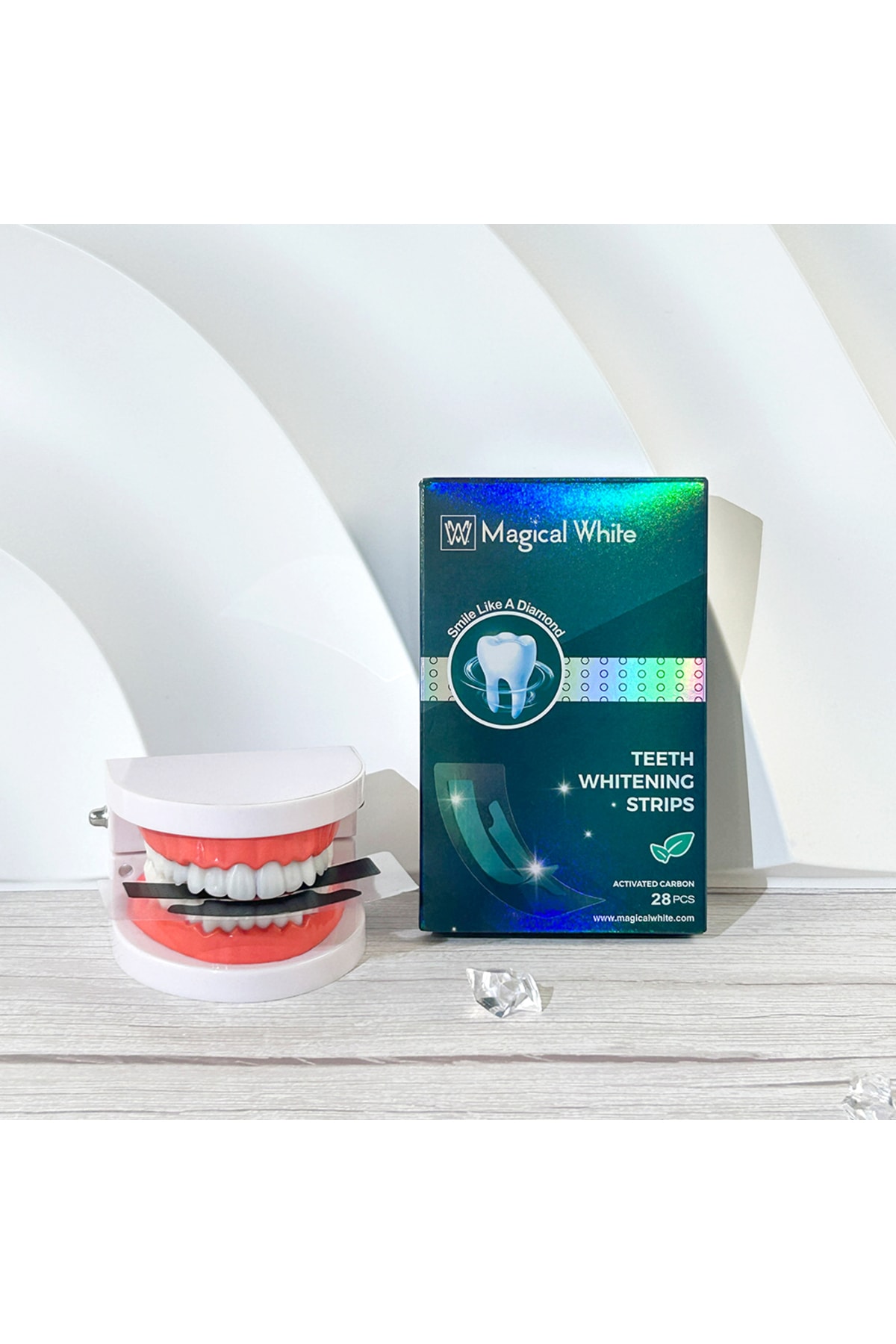 Magical White Dis Beyazlatma Bandı 28adet/14paket - Diş Beyazlatma ...