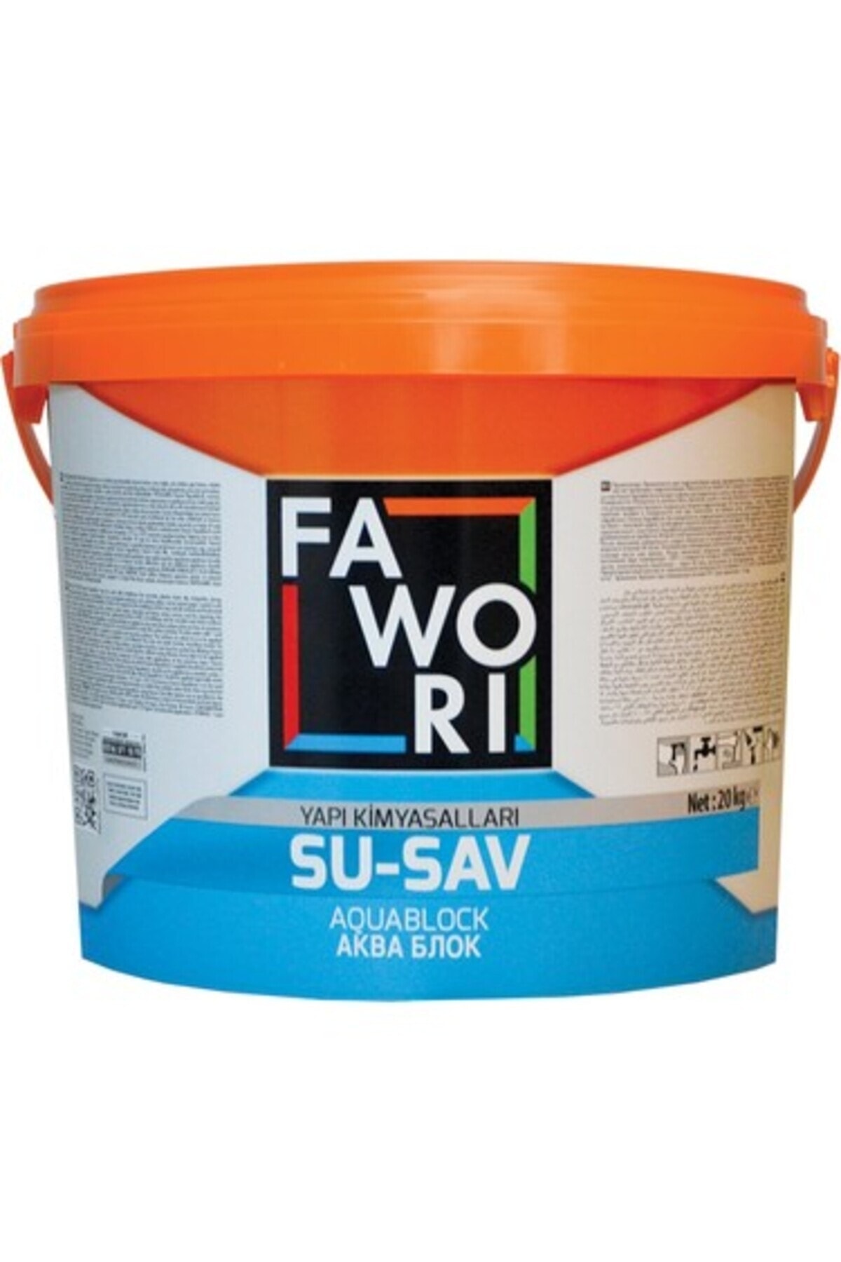 Fawori su saw su sızdırmazlık yalıtım boyası beyaz renk 1 kg Fiyatı ...