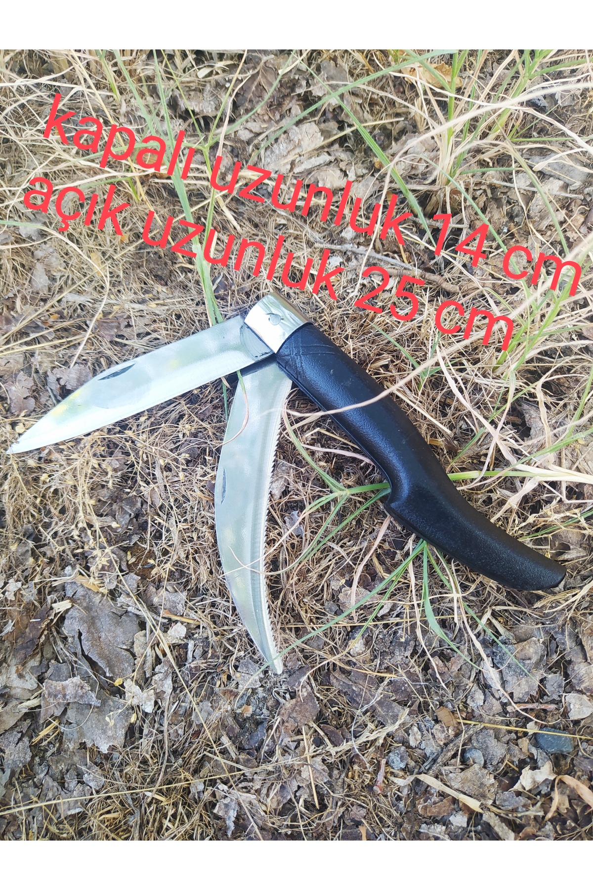 DİBA AVM tosya model Çift Ağızlı Testereli çakı Piknik Çakısı Kamp ...