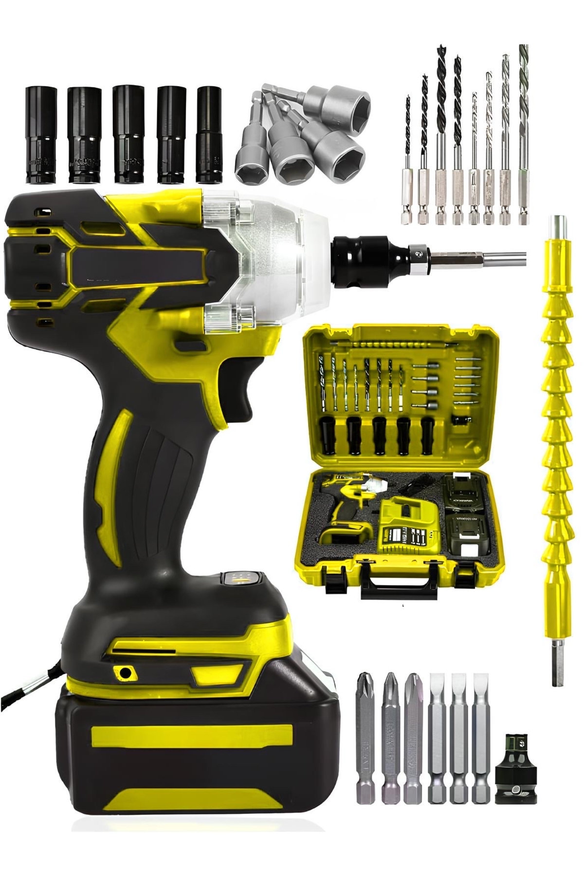 DYNAMİC MAX Germany 598vf Profesyonel Somun Sıkma Sökme Şarjlı Darbeli ...