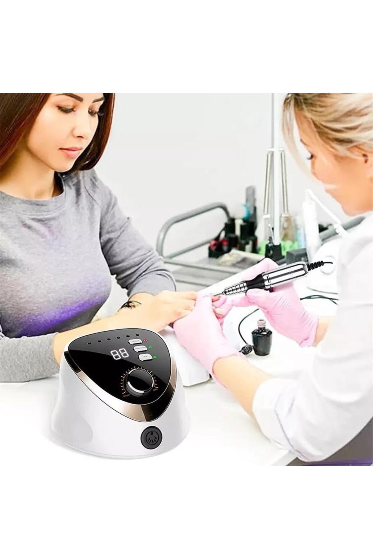 SİNKA Elektrikli Manikür Pedikür Törpü Freze Cihazı Profesyonel Güçlü ...