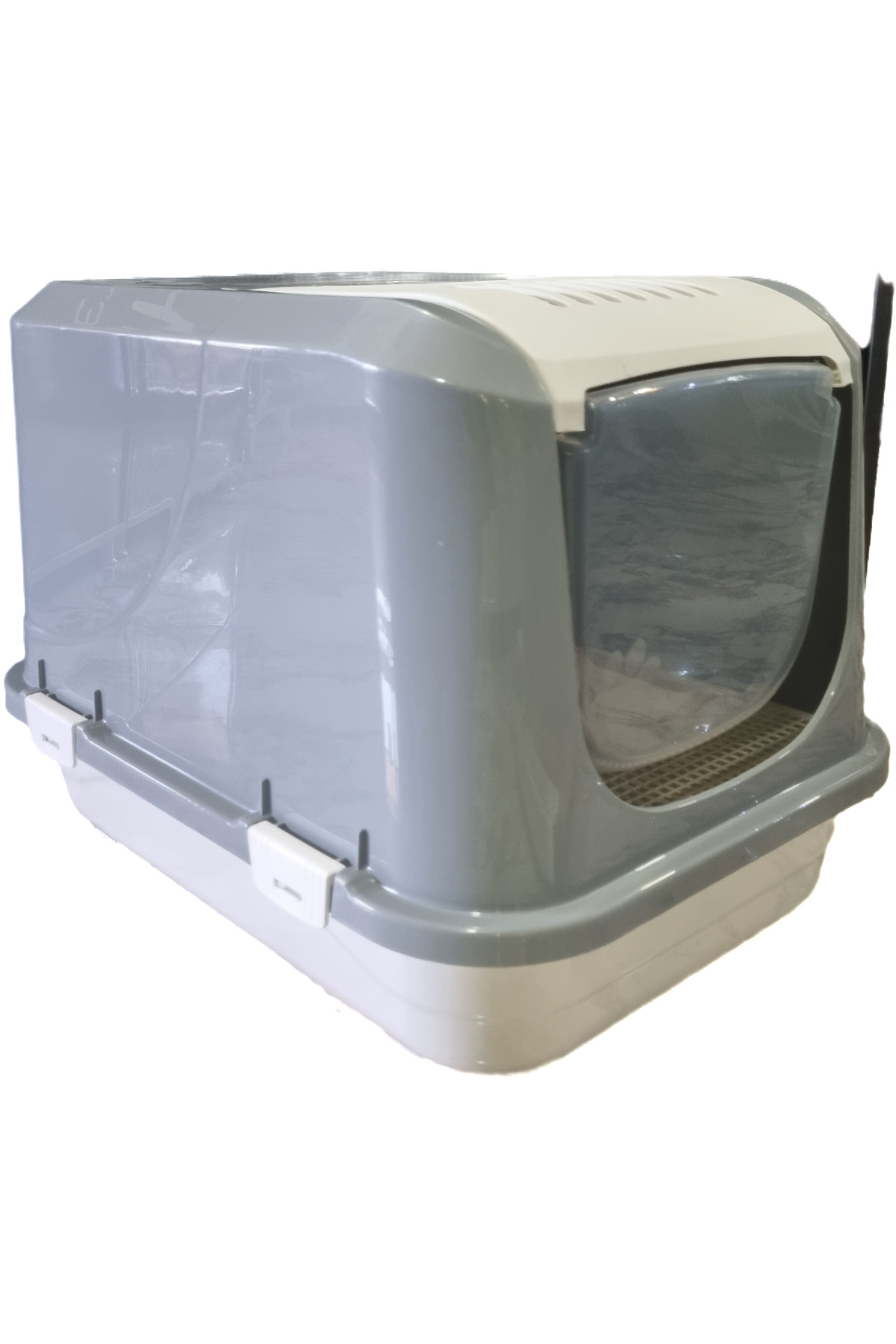 AquaHome MEGA BOY KAPALI KEDİ TUVALETİ 65x45x45CM - TÜM RENKLER ...