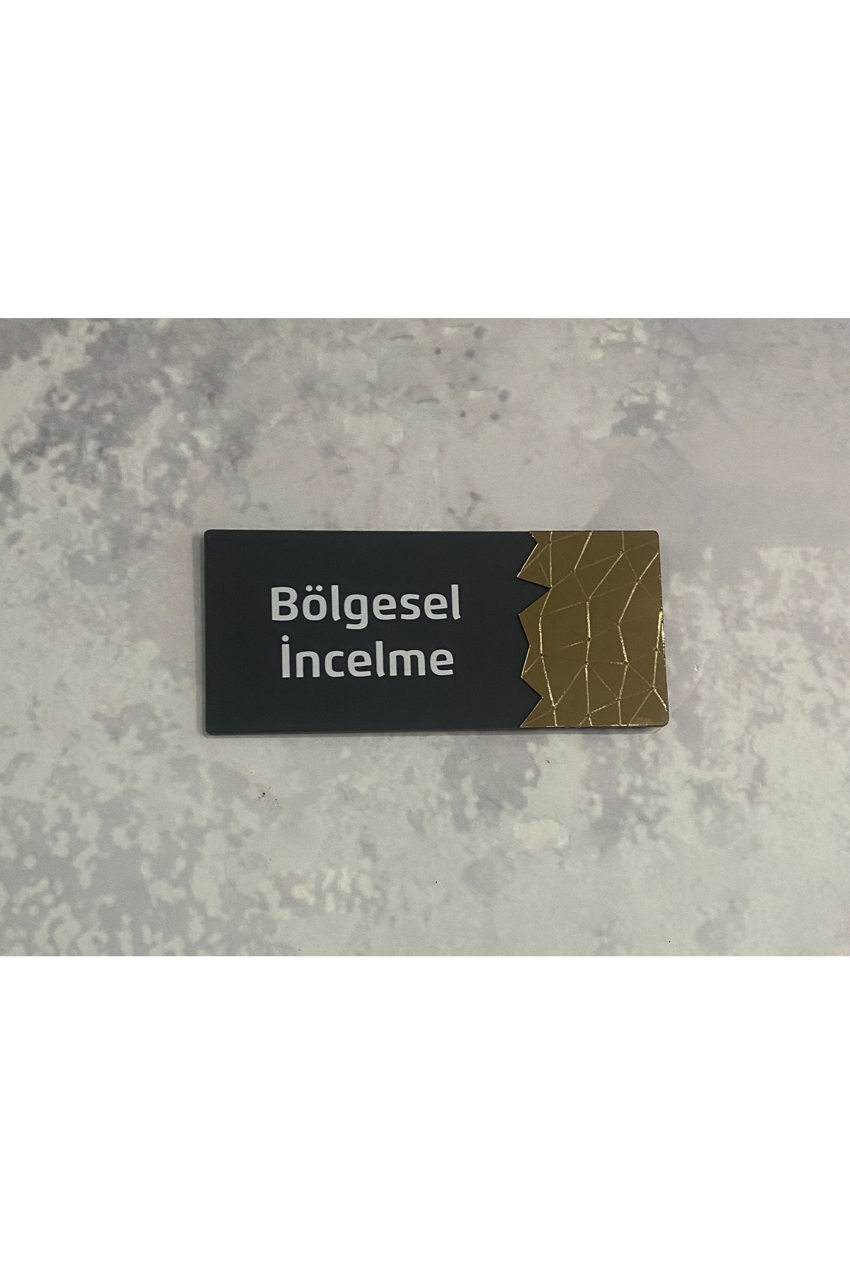 Dekokonsept Dekoratif Aynalı (BÖLGESEL İNCELME)Ofis Oda Kapı İsimliği Yönlendirme Tabelası Kapı ...