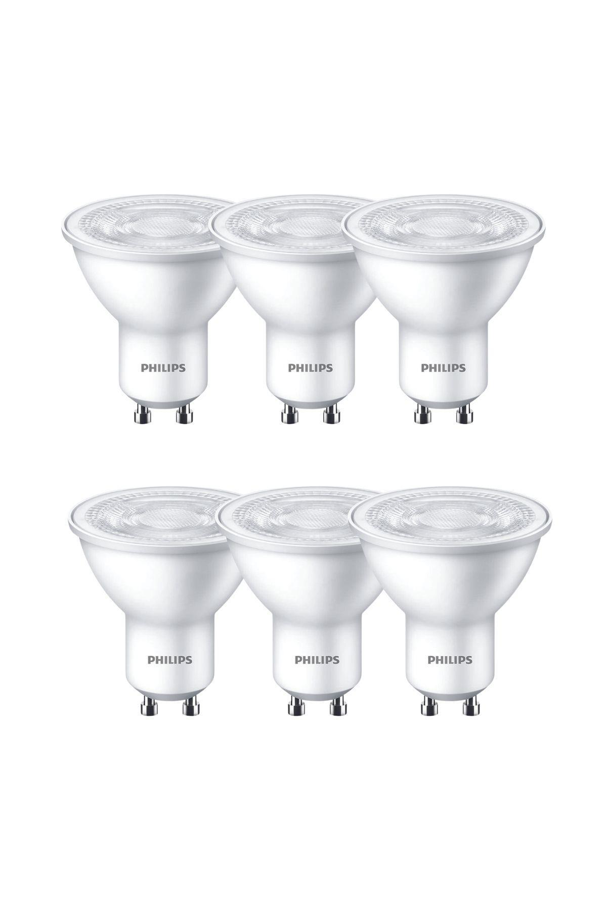Philips LED SPOT 50W GU10 SARI IŞIK 2700K 6LI Fiyatı, Yorumları - Trendyol