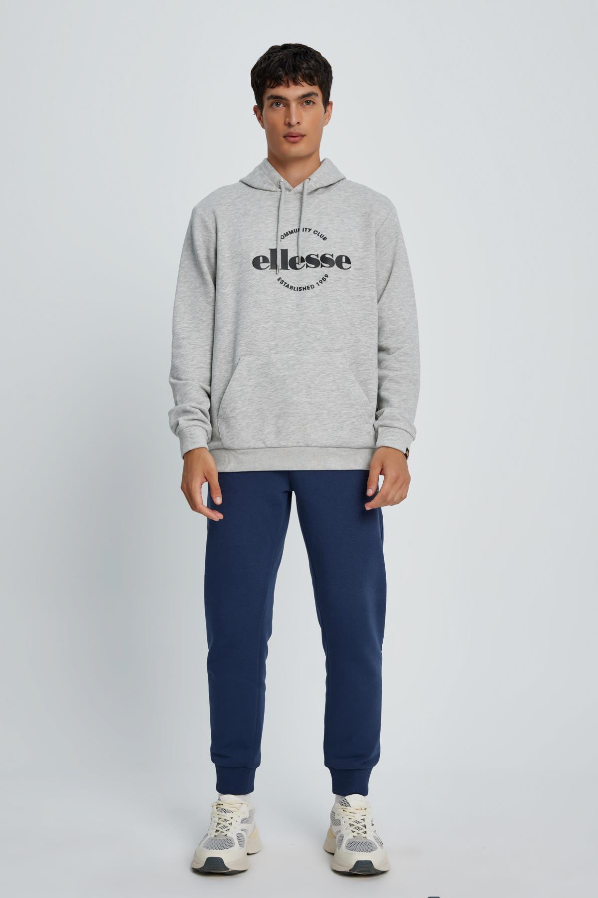 Ellesse Erkek Kapüşonlu Sweatshirt EM050-GR Fiyatı, Yorumları - Trendyol