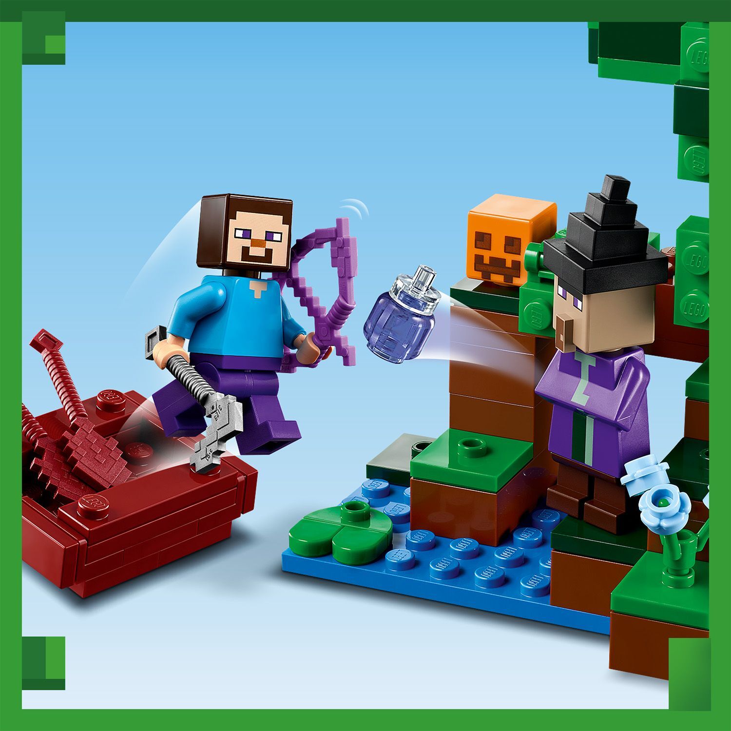 LEGO Minecraft Bal Kabağı Çiftliği 21248 Oyuncak Yapım Seti (257 Parça ...