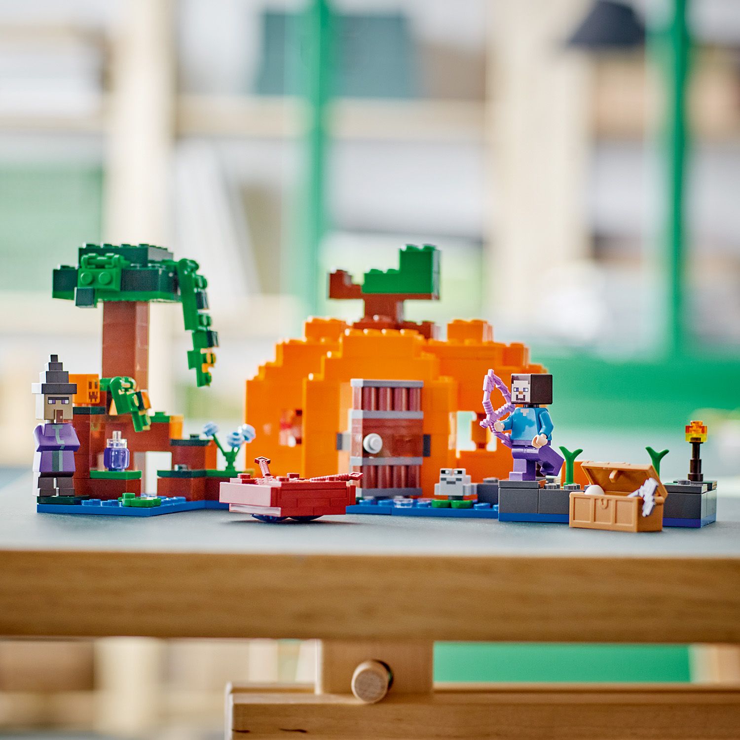 LEGO Minecraft Bal Kabağı Çiftliği 21248 Oyuncak Yapım Seti (257 Parça ...