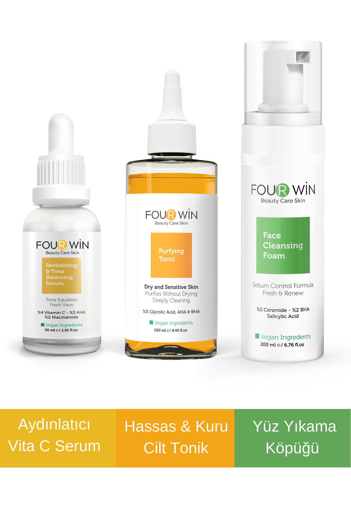 Four Win Hassas Ciltlere Özel Gözenek Sıkılaştırıcı & Ton Eşitleyici ...