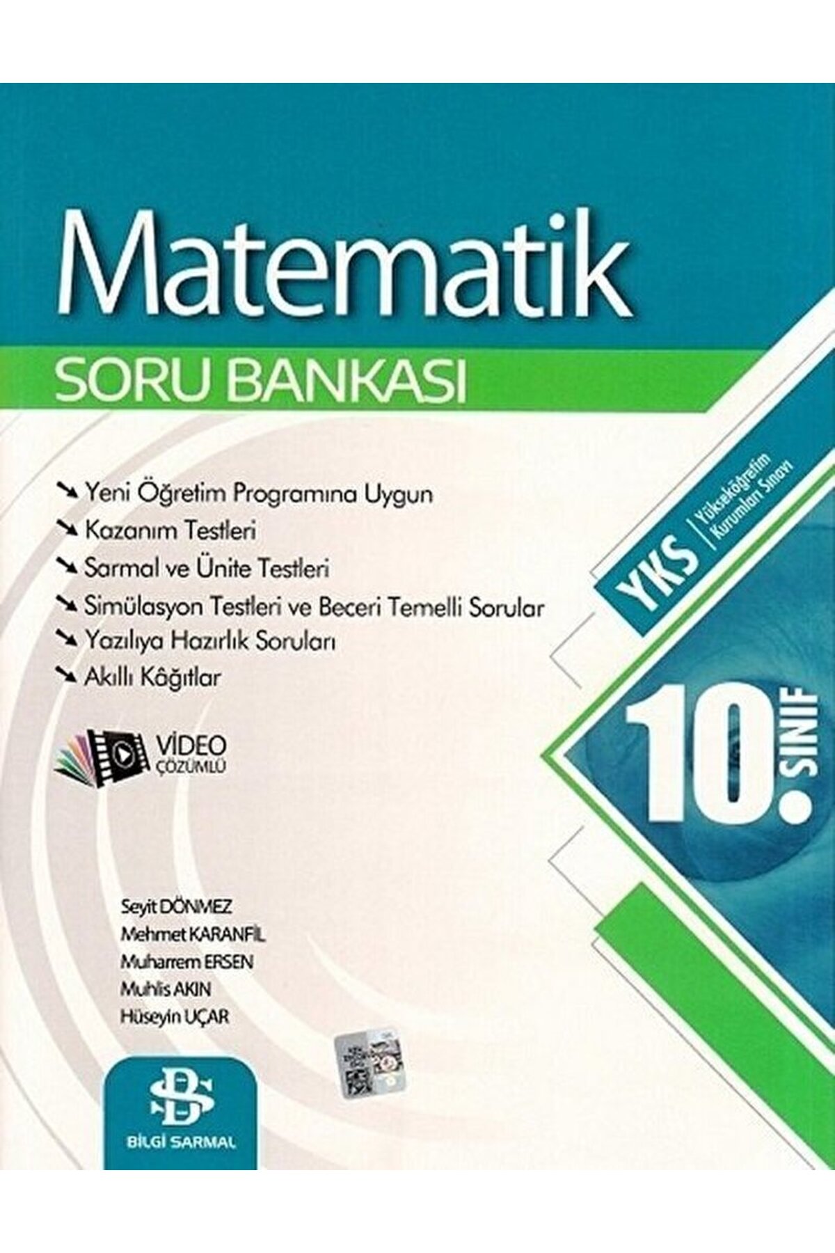 Bilgi Sarmal Yayınları 10. Sınıf Sarmal Soru Bankası Matematik / Muharrem Ersen / Bilgi Sarmal ...