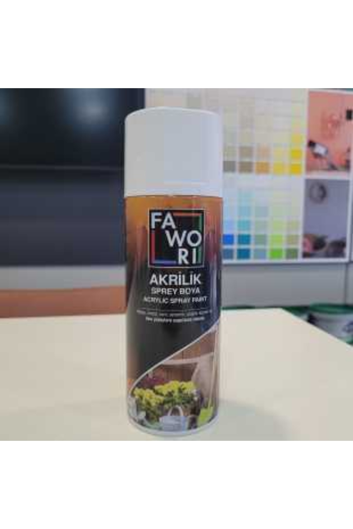 Fawori Akrilik Parlak Beyaz Sprey Boya Ral9003 400 - Fiyatı, Yorumları
