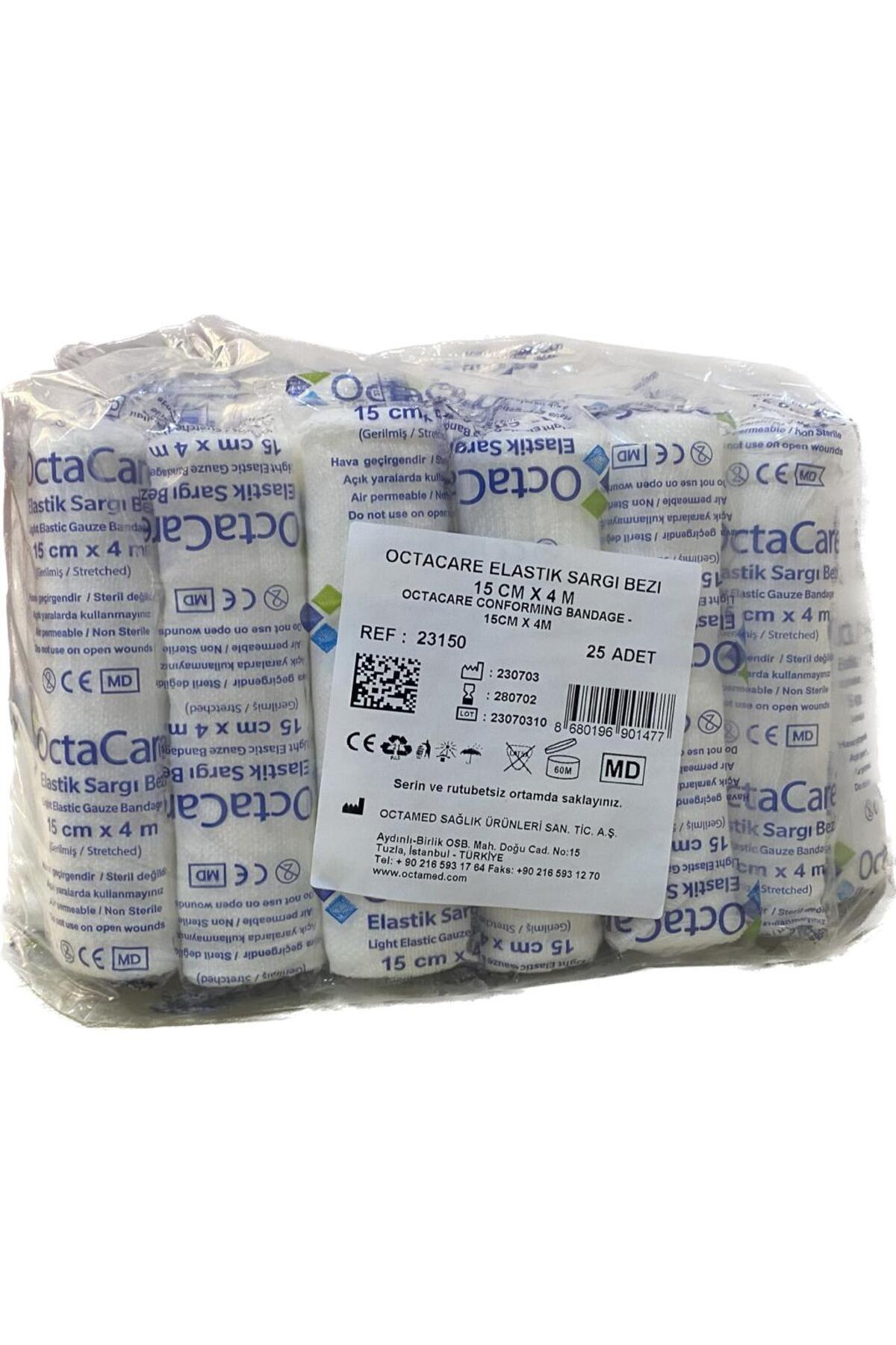 Octacare Octaccare Elastik Sargı Bezi 15 Cm X 4 M 25 Adet. Fiyatı ...