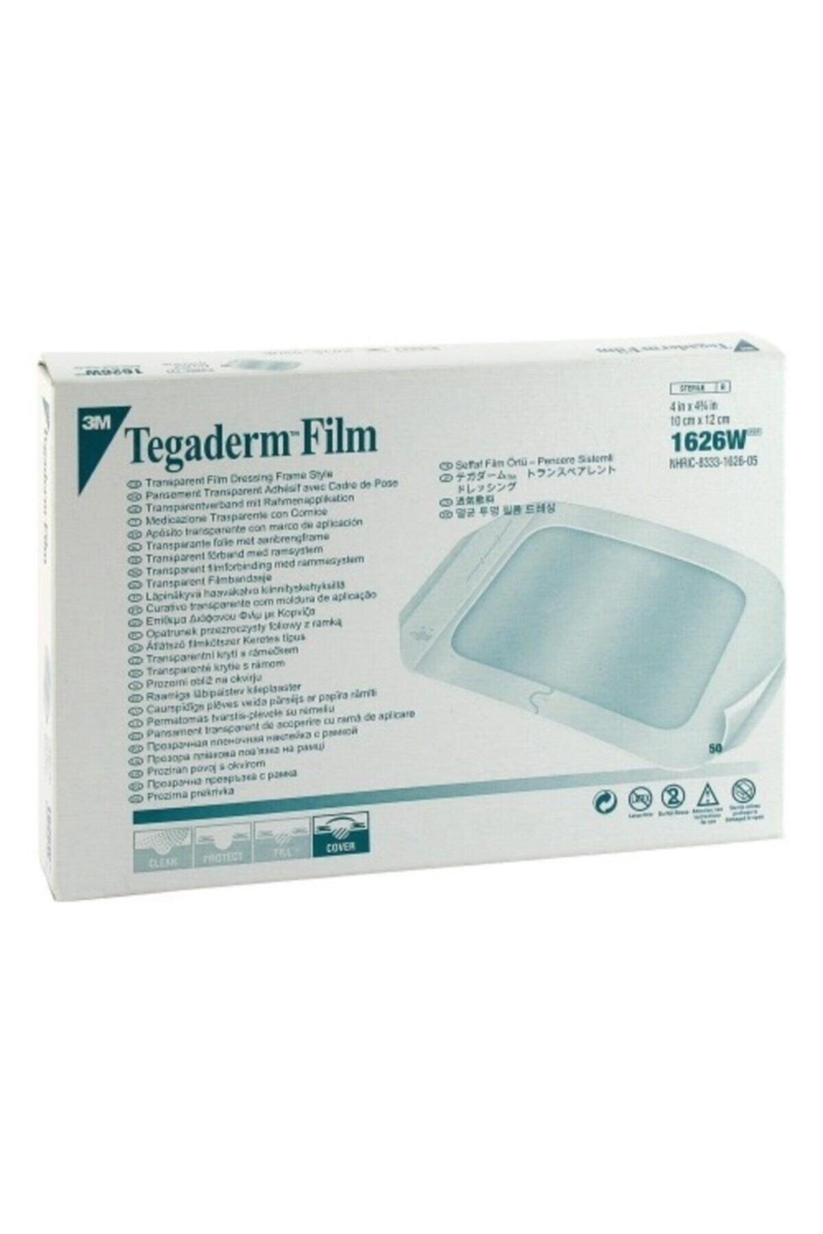 3M Tegaderm 1626w Şeffaf Pu Yara Örtusu Su Geçirmez 10cmx12cm 25 Adet ...