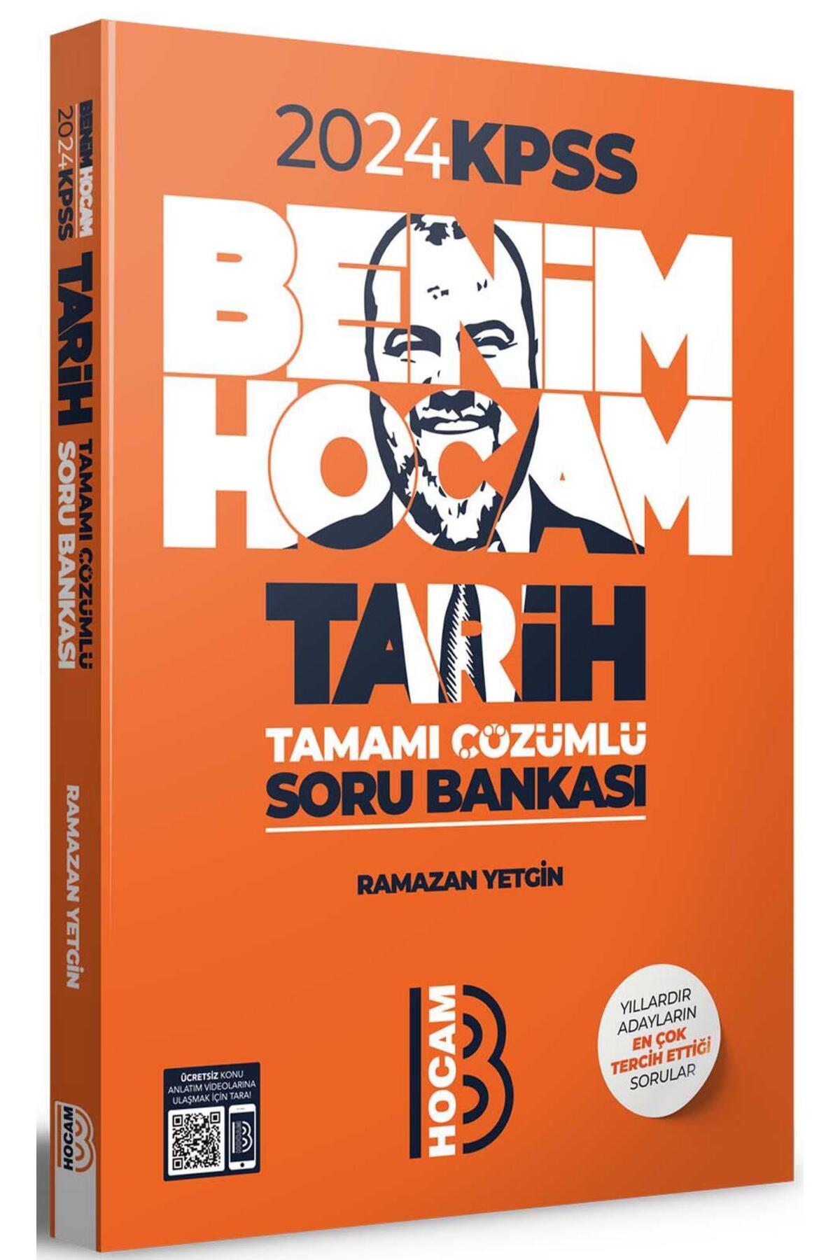 Benim Hocam Yayınları 2024 KPSS Tarih Tamamı Çözümlü Soru Bankası ...