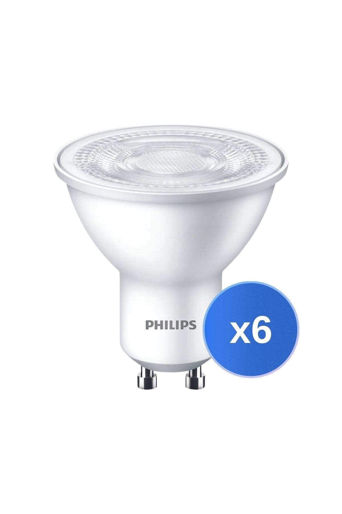 Philips LED SPOT 50W GU10 SARI IŞIK 2700K 6LI Fiyatı, Yorumları - Trendyol