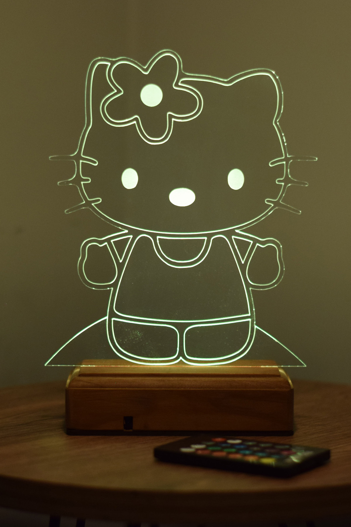 Modiwa Design Hello Kitty Hediyelik 16 Renk Kumandalı Gece Lambası ...