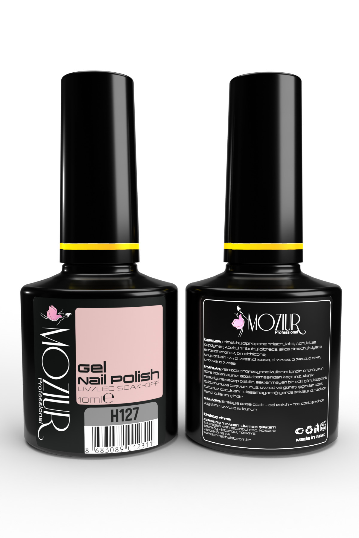 MOZIUR Kalıcı Oje Uv Led H127 10ml Fiyatı, Yorumları - Trendyol