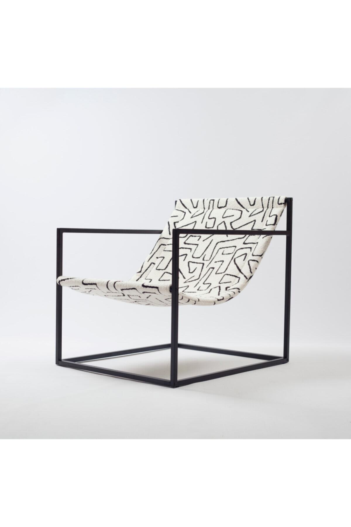 Fineroom Living " Bernie Chair " Metal Koltuk - Fiyatı, Yorumları