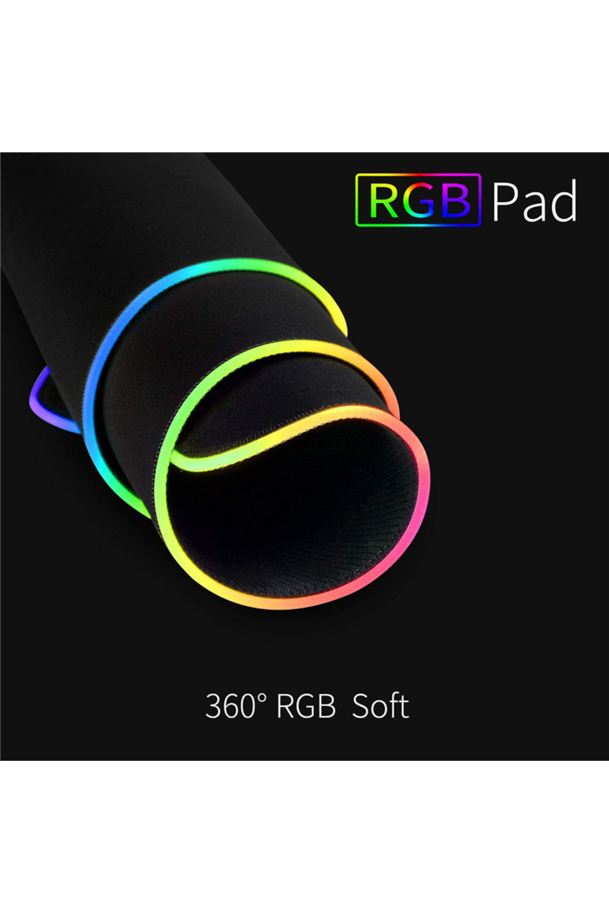 Unico Rgb Mouse Pad Rgb Gaming Mouse Pad Led Işıklı Baskısız Gaming ...