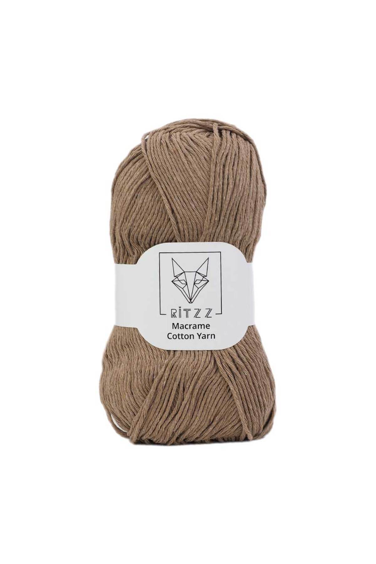 Ritzz Ince Koton Makrome Ipi // 1,5mm // 068 // Toprak - Fiyatı, Yorumları
