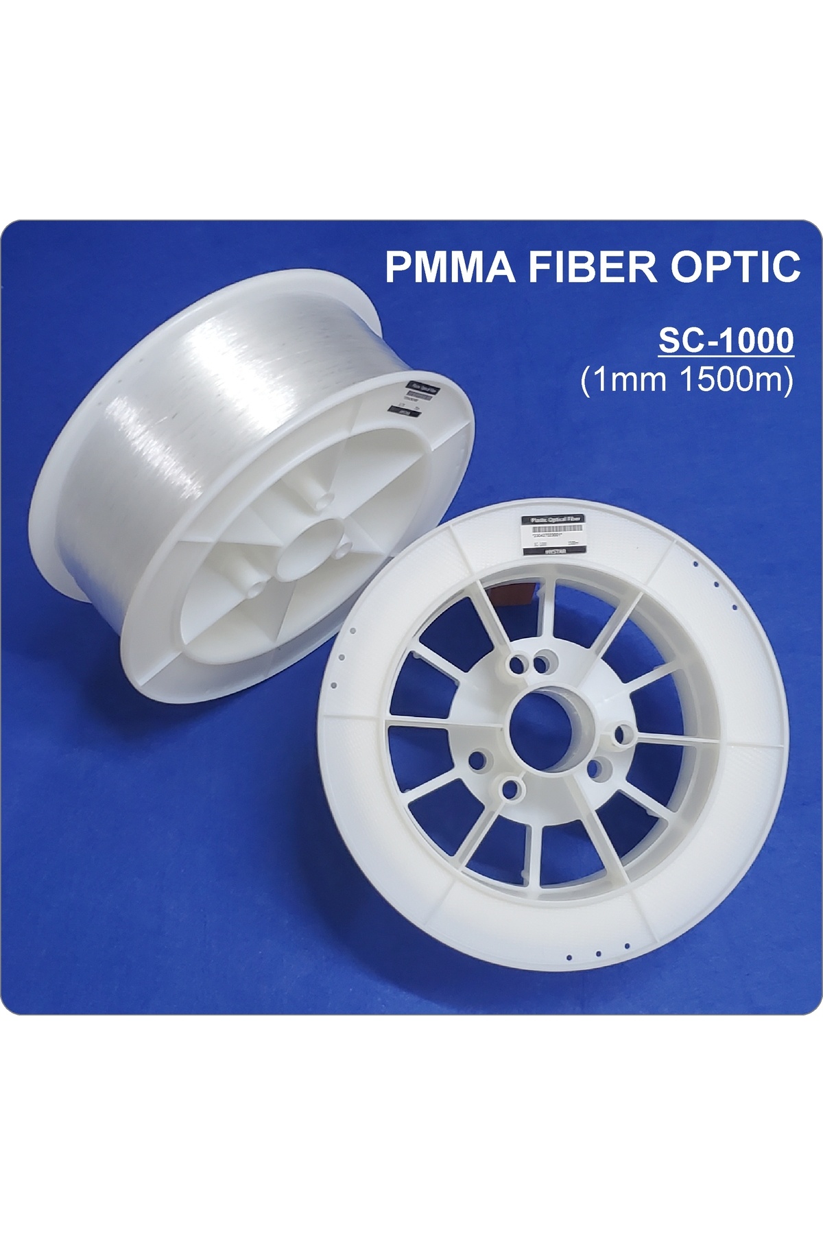 Star Fiber Optik Satar Fiber Optik Aydınlatma Kablosu 1500m 1mm Pmma ...