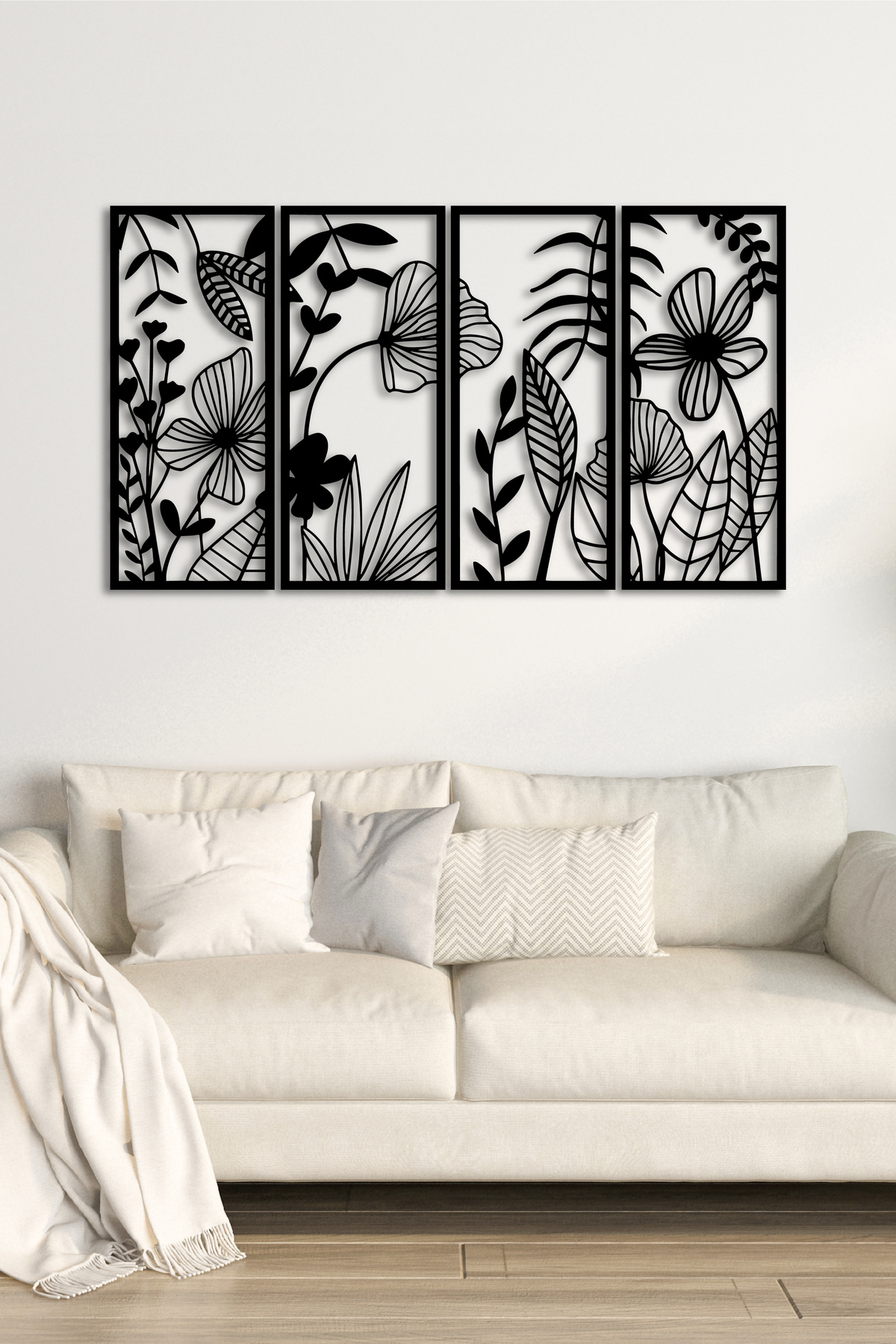 ABCPANO Çiçek Metal Tablo Dekoratif Ev Tablo Ressam Tablosu Modern ...