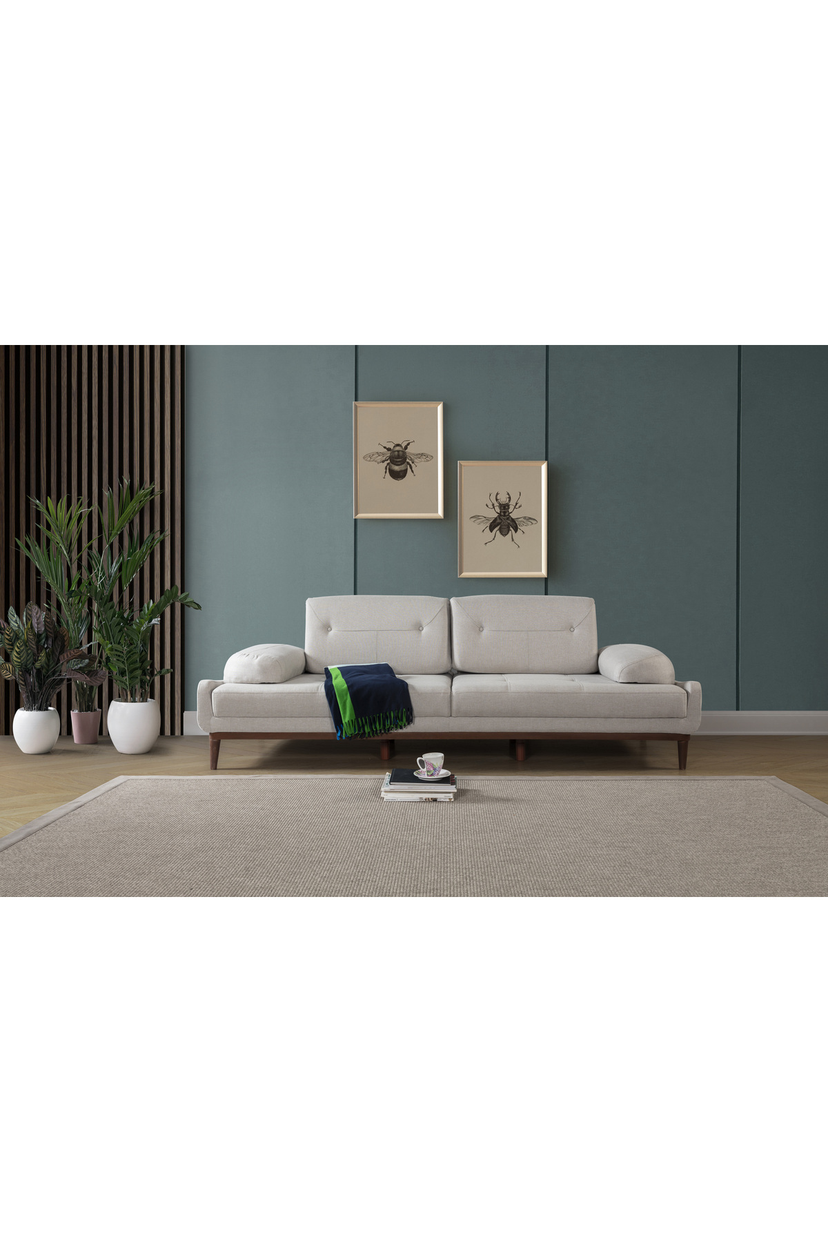 Perla Sofa NELSON ÜÇLÜ KOLTUK KETEN KREM Fiyatı, Yorumları - Trendyol