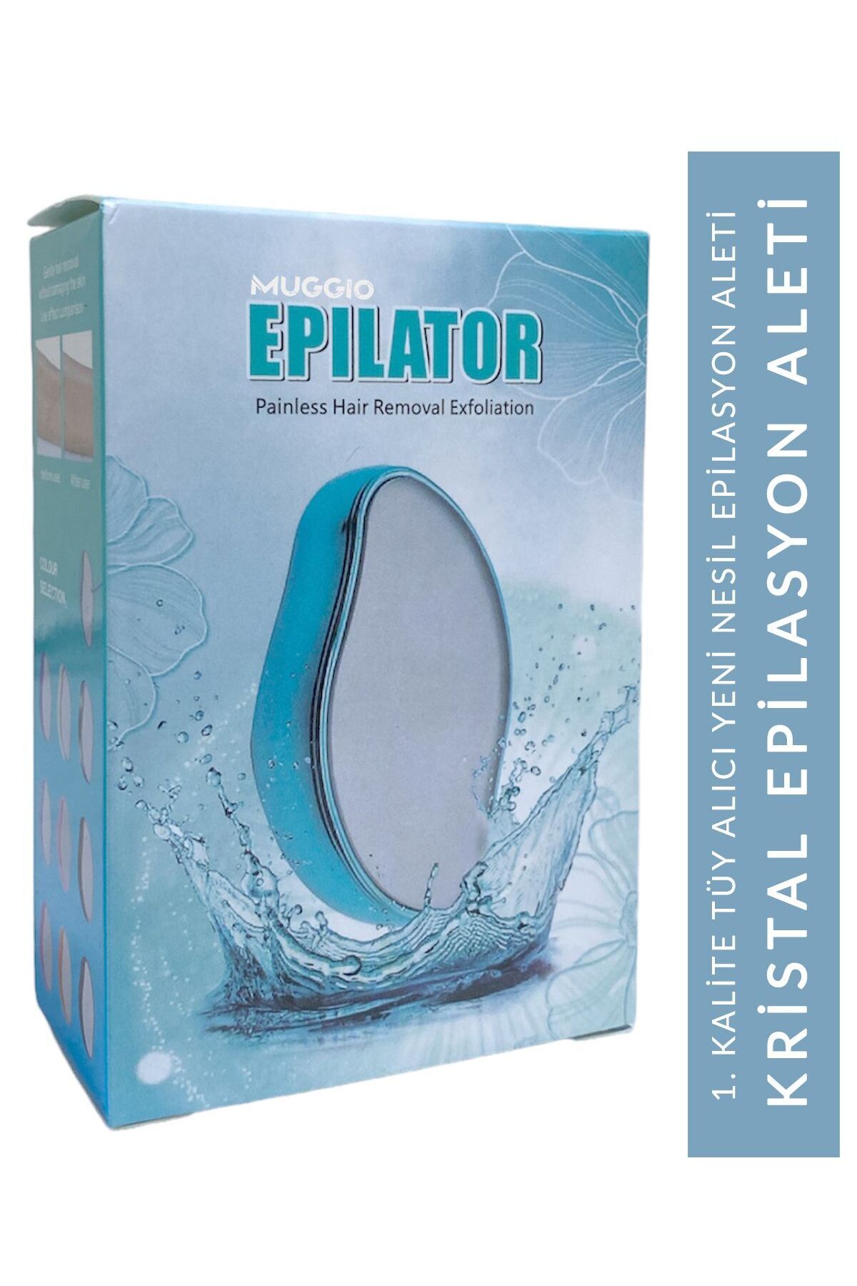 Muggio Crystal Eraser Epilasyon Aleti Tüy Alıcı Fiziksel Kristal ...