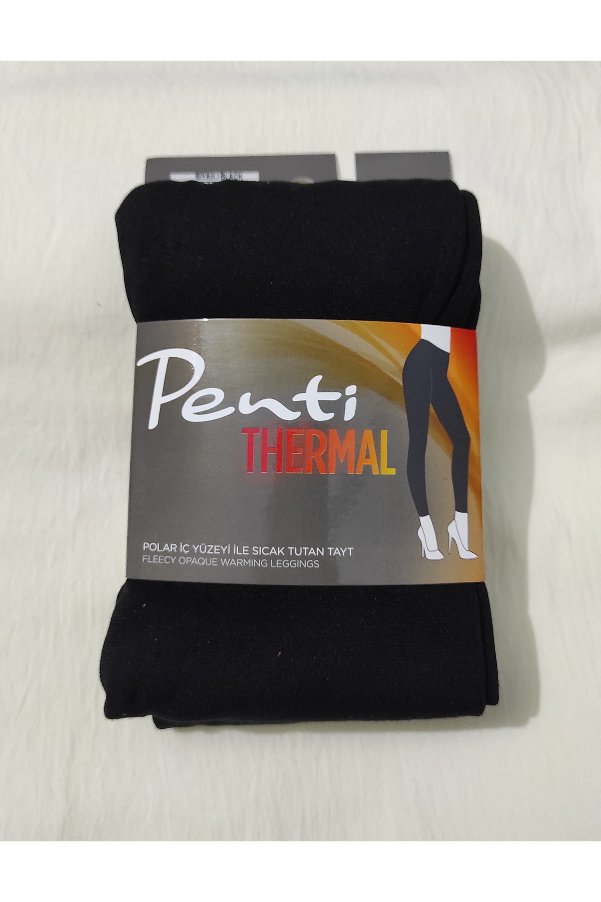 Penti Thermal Black Tights - Trendyol