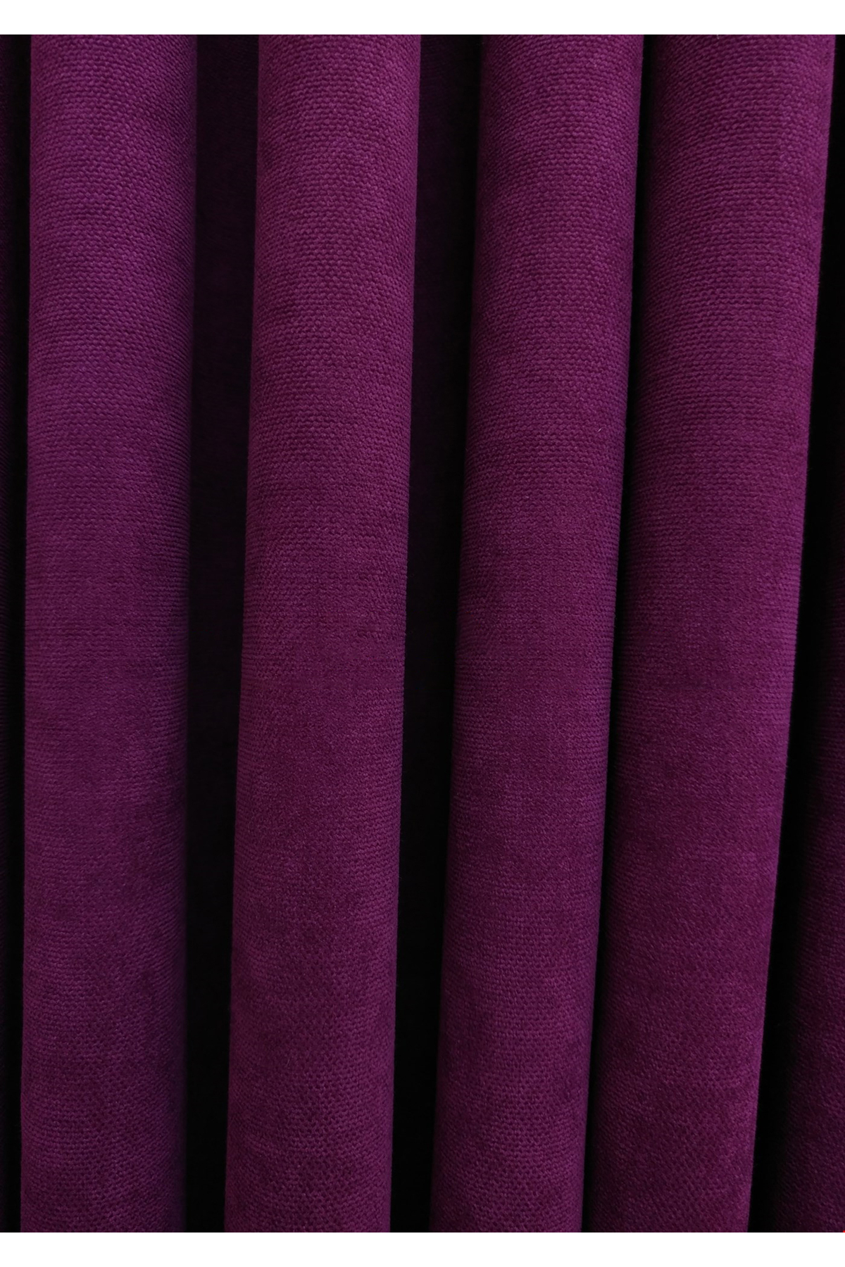 Evdepo Home Crown Cherry Solid Color Background Curtain, Pleat-Free ...