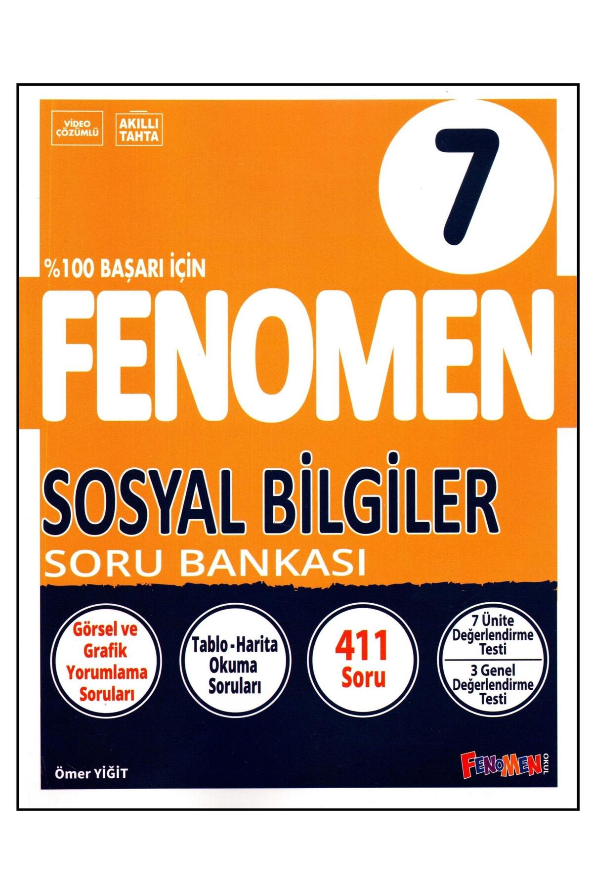 Fenomen Yayıncılık Fenomen 7. Sınıf Sosyal Bilgiler Soru Bankası Fiyatı ...