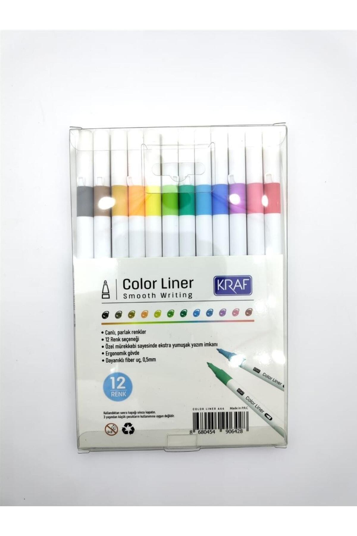 KRAF Color Lıner Kalem 0.5 Mm 12 Li Fiyatı, Yorumları - Trendyol