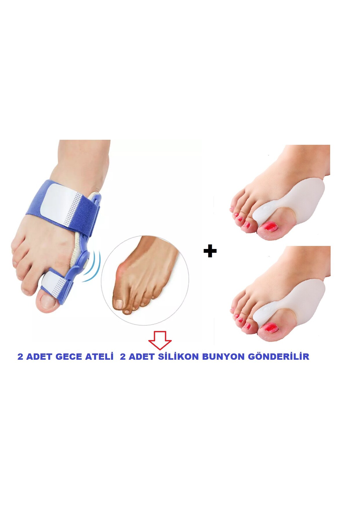 silimo Atel Ayak Parmak Başparmak Düzeltici Kemik Çıkığı Düzleştirici ...