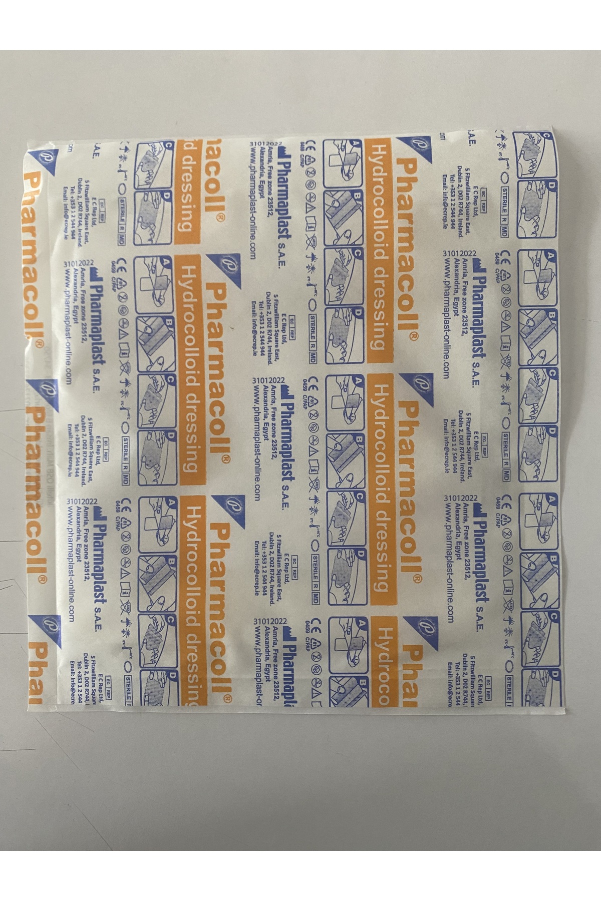 pharmaplast Pharmacoll® Hidrokoloid Steril Yara Örtüsü 15 x15 cm - 4 lü ...