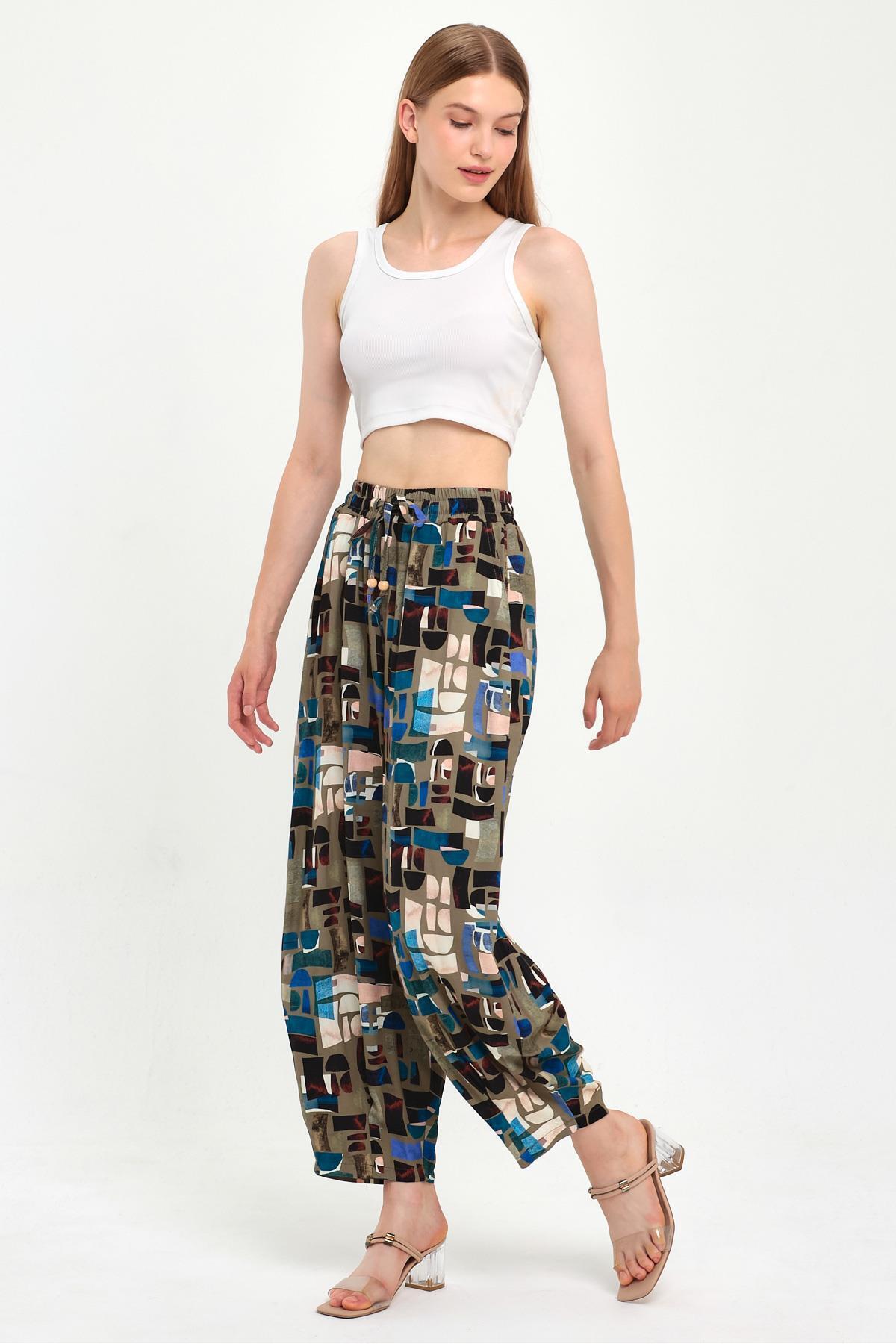 ALEXANDERGARDI ALEXANDERGARDİ CEPLİ ŞALVAR PANTOLON (B23-003)Fiyatı, Yorumları - Trendyol