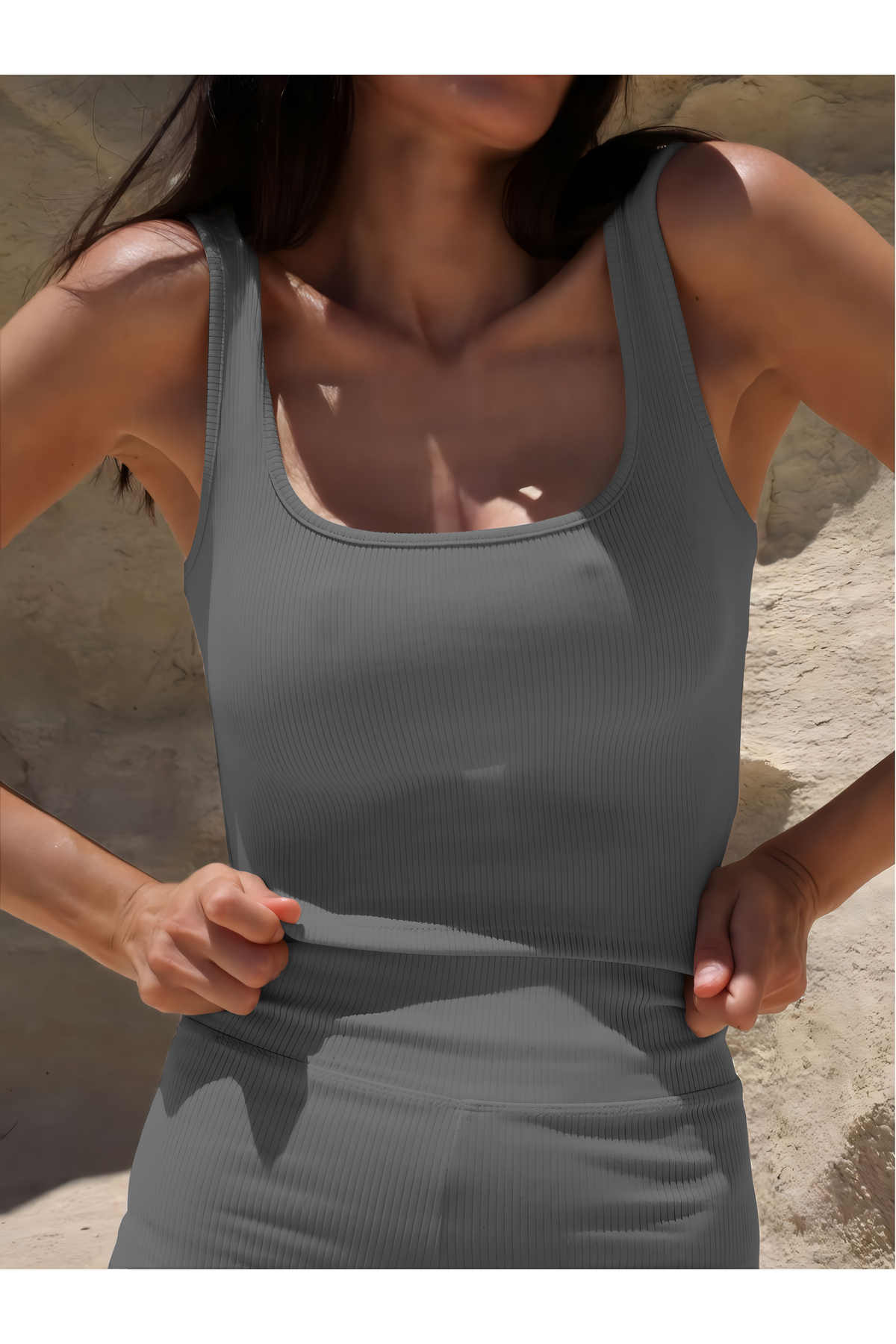 MİSTİRİK Marsala Model Seamless Bluz Crop Fitiili Model Toparlayıcı ...