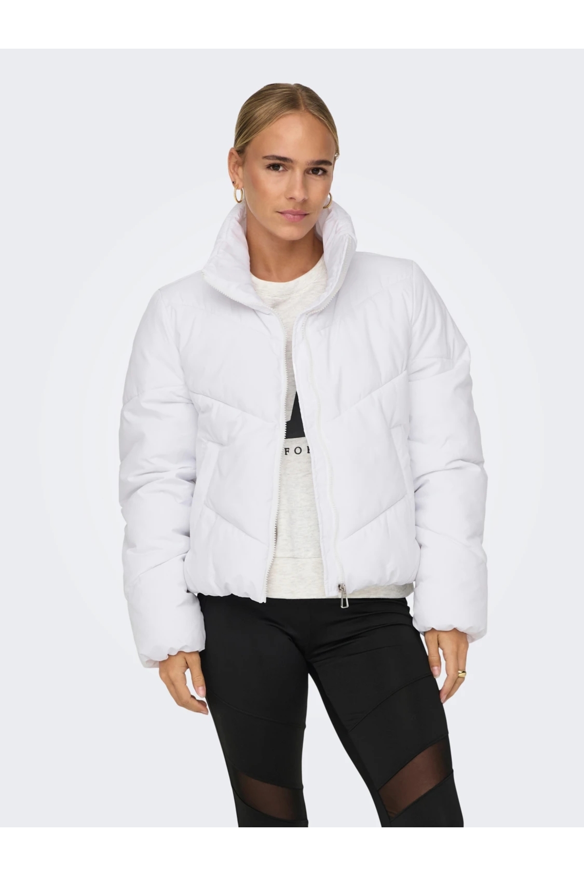 Only Maggi Solid Kadın Beyaz Mont (15304020-BW)Fiyatı, Yorumları - Trendyol