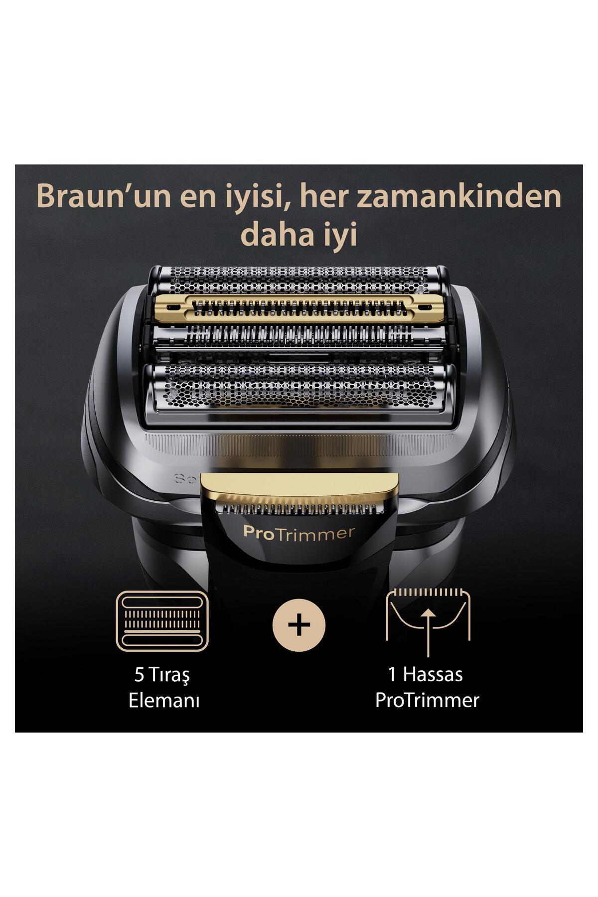 Braun Series 9 PRO+ 9577cc Wet & Dry Shaver, SmartCare Center ...