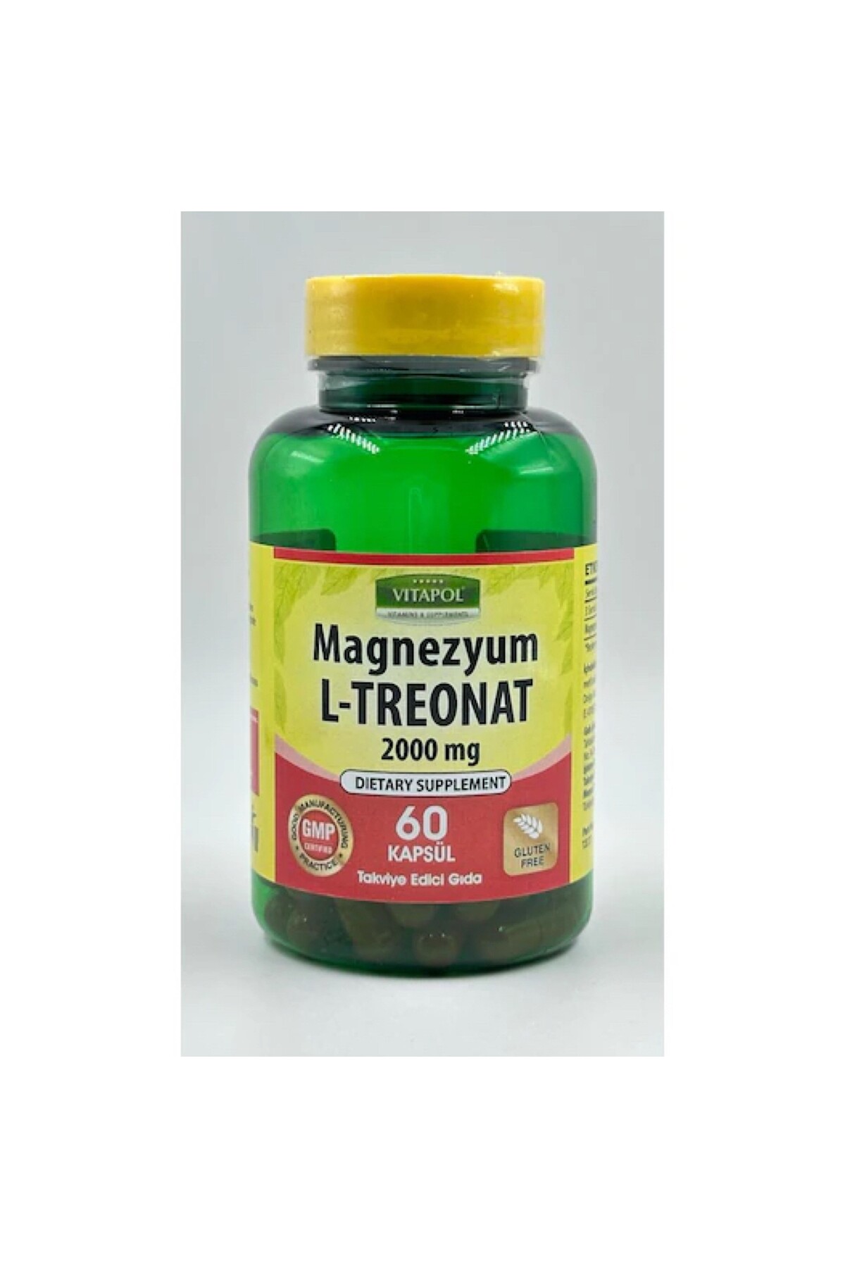 Vitapol Magnezyum L-Treonat 2000 Mg Besin Takviyesi 60 Kapsül Fiyatı, Yorumları - Trendyol