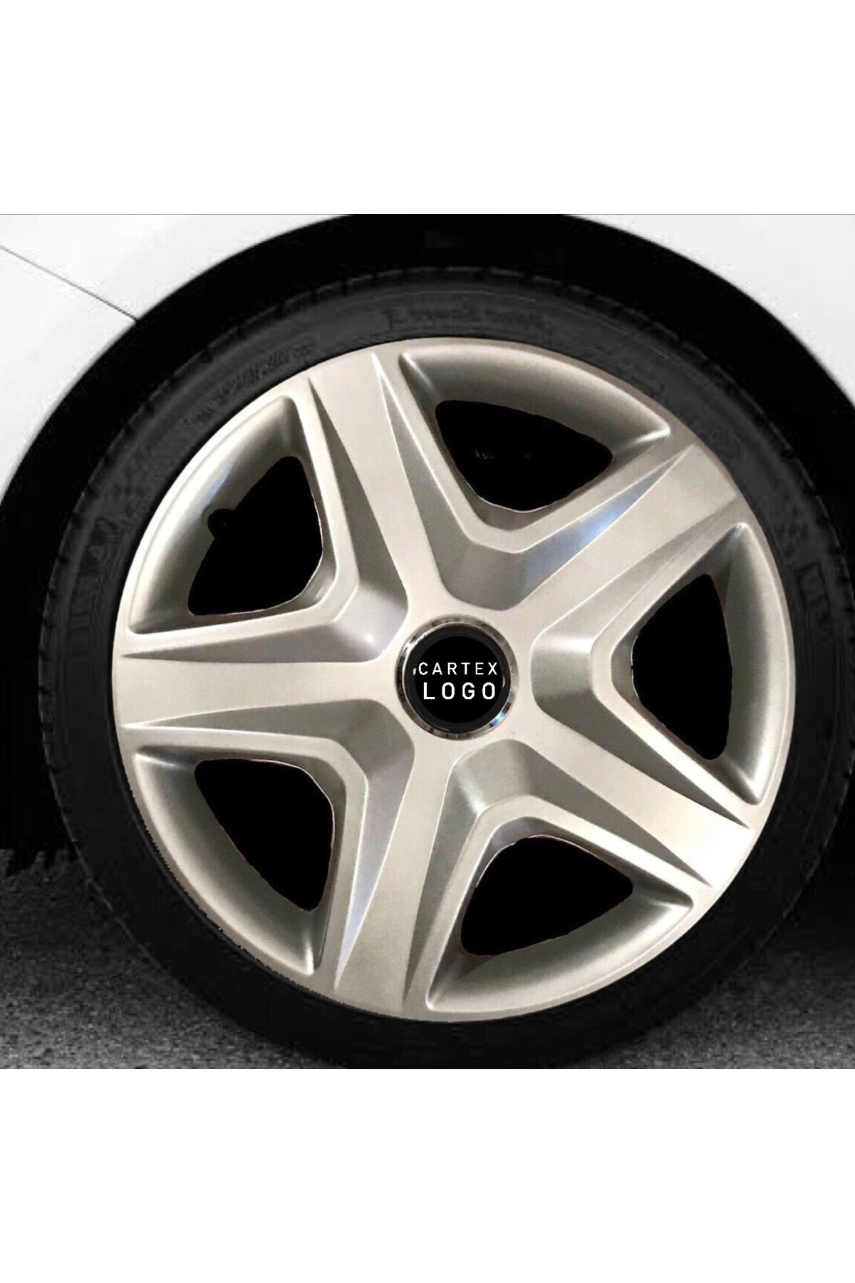 Cartex Renault Symbol 15'' Inç Gri 4lü Set Jant Kapağı Çelik ...
