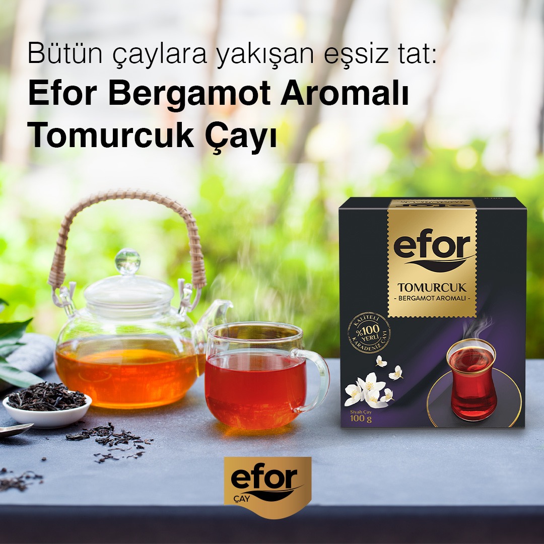 EFOR ÇAY Efor Platinum Siyah Dökme Çay 1.000gr X 3 Adet + Tomurcuk ...