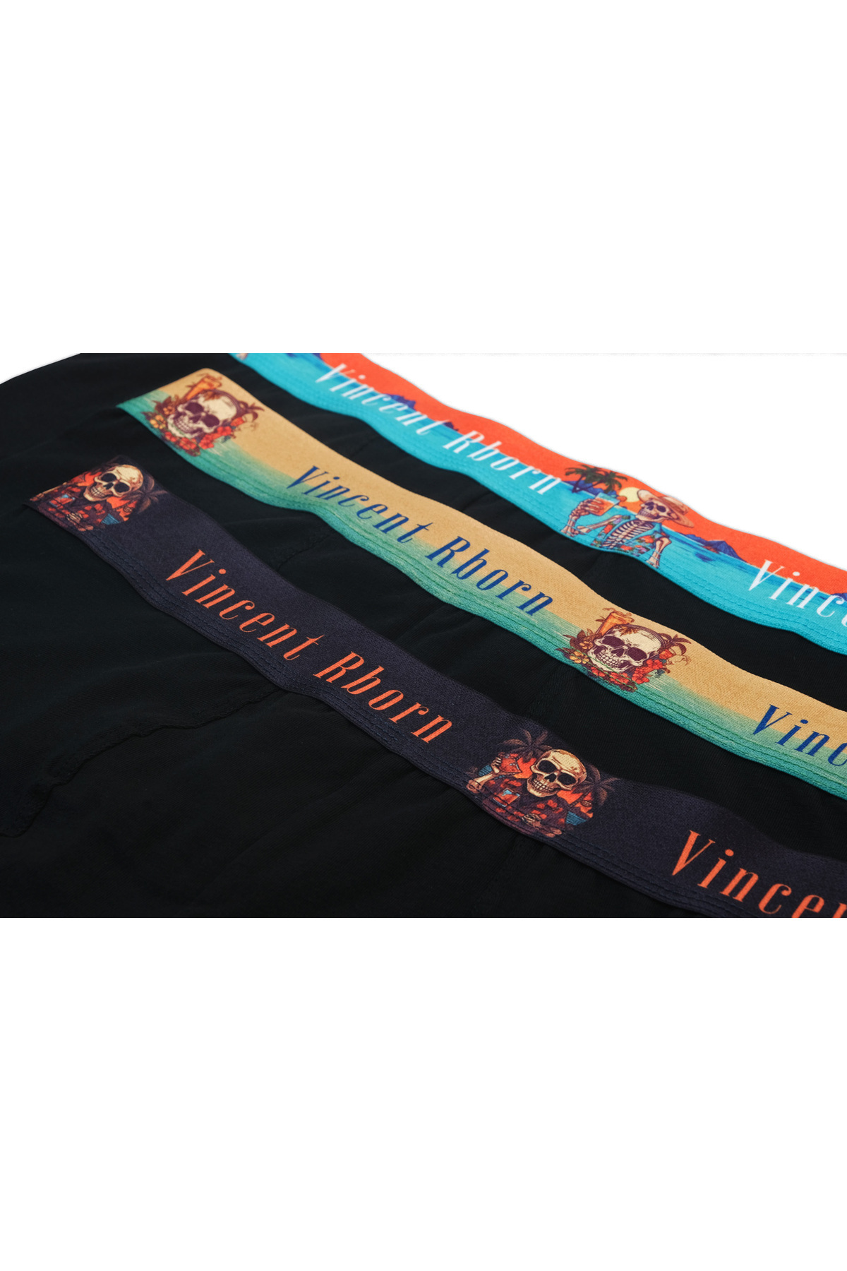 Vincent Rborn Erkek Boxer 3 Adet - Skull Havana Series 2023SKLHVN001 ...