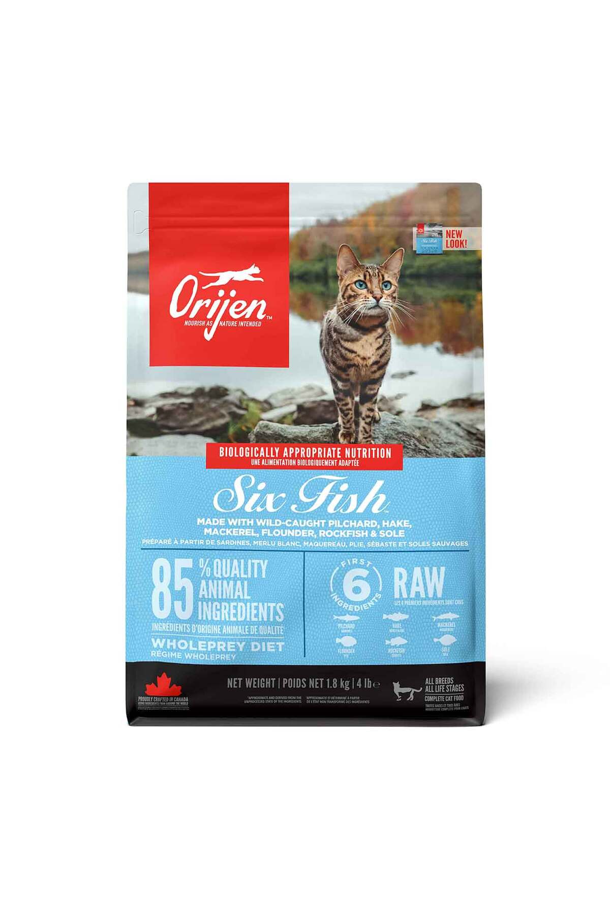 Orijen SIX FISH 6 BALIKLI TAHILSIZ KEDİ MAMASI 5.4 KG Fiyatı, Yorumları ...