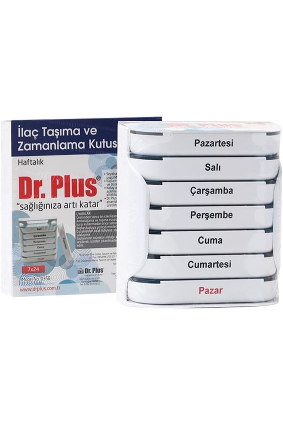 Dr Plus Dr. Plus Haftalık Ilaç Saklama Ve Zamanlama Kutusu Fiyatı ...
