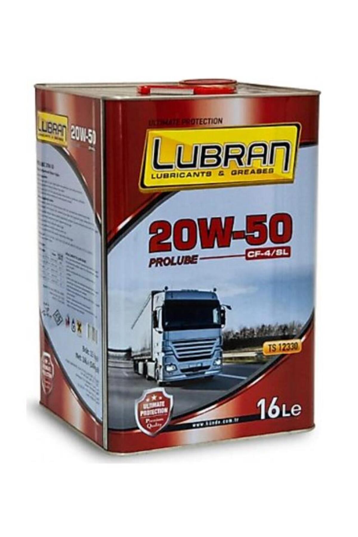 Lubran 20W-50 Prolube CF-4/SL Motor Yağı 16 L Fiyatı, Yorumları - Trendyol