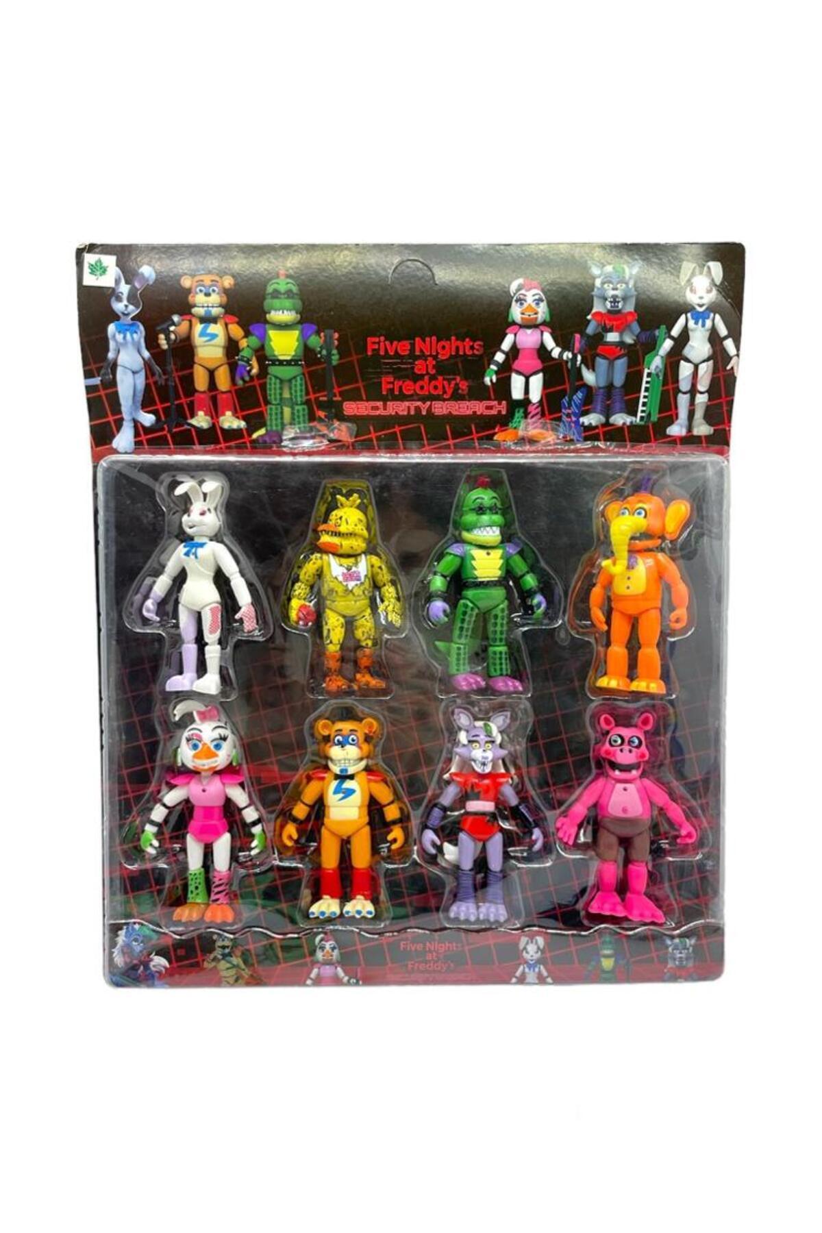 Ünsal store Five Nights At Freddy's Karakter Freddy 8 Li Figür Seti 15 ...